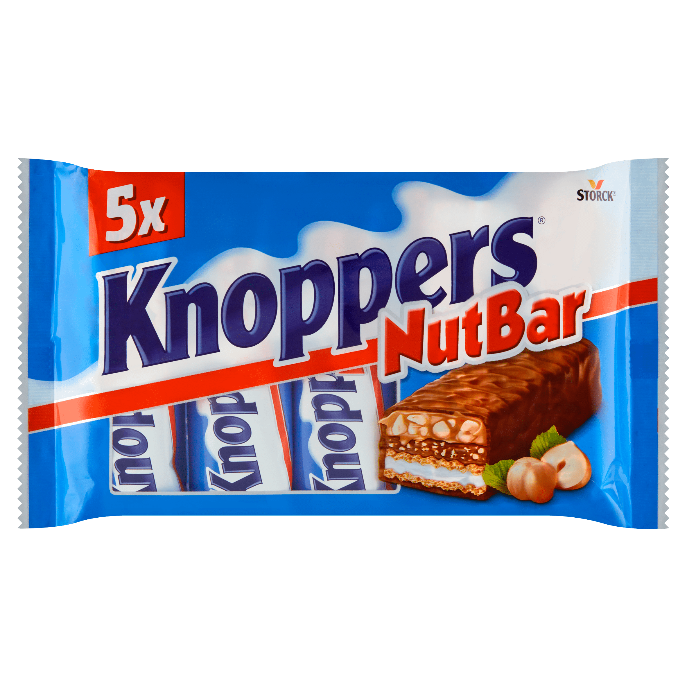 Knoppers Nutbar Per Krimp 5 st