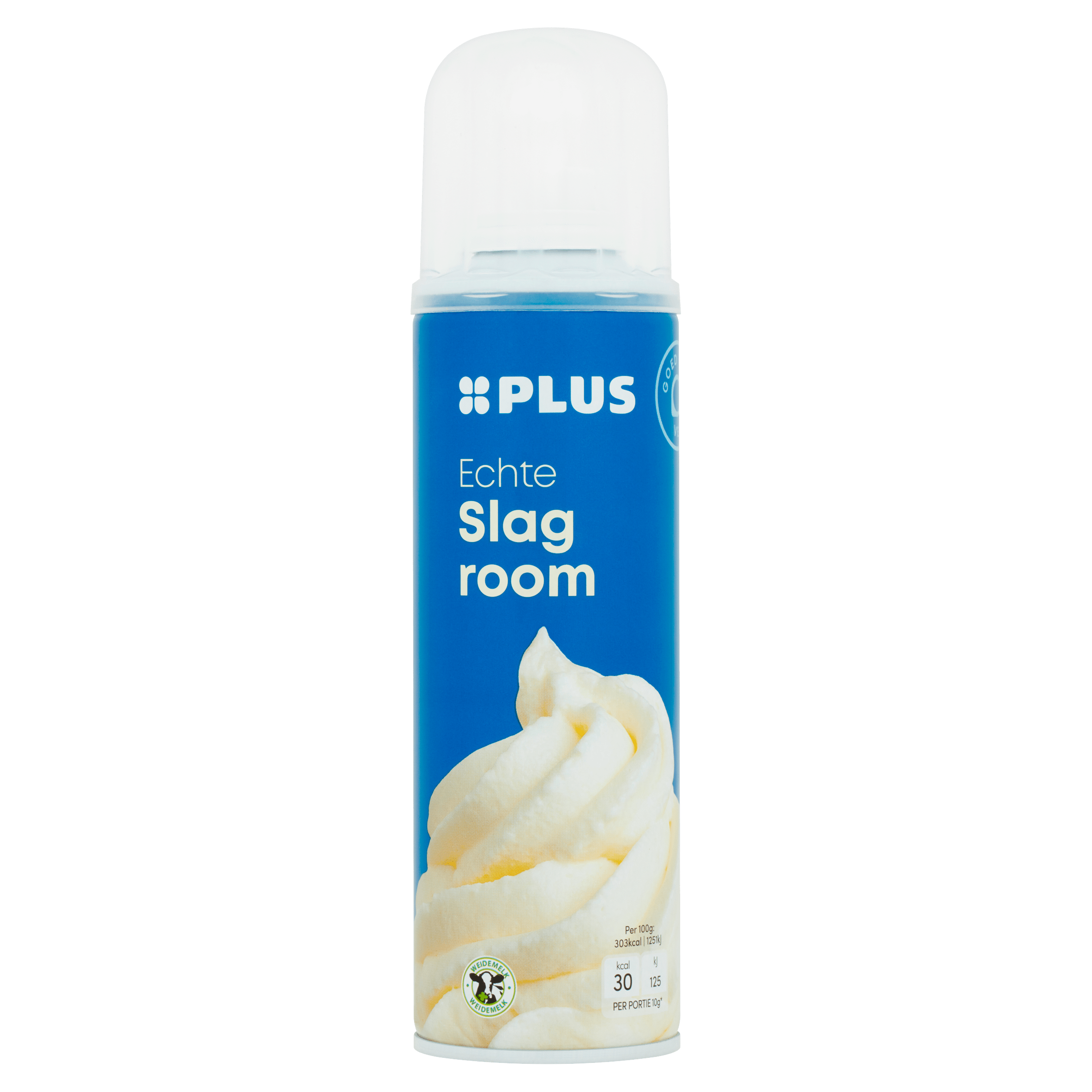 PLUS Slagroom spuitbus Per Spuitbus 250 g