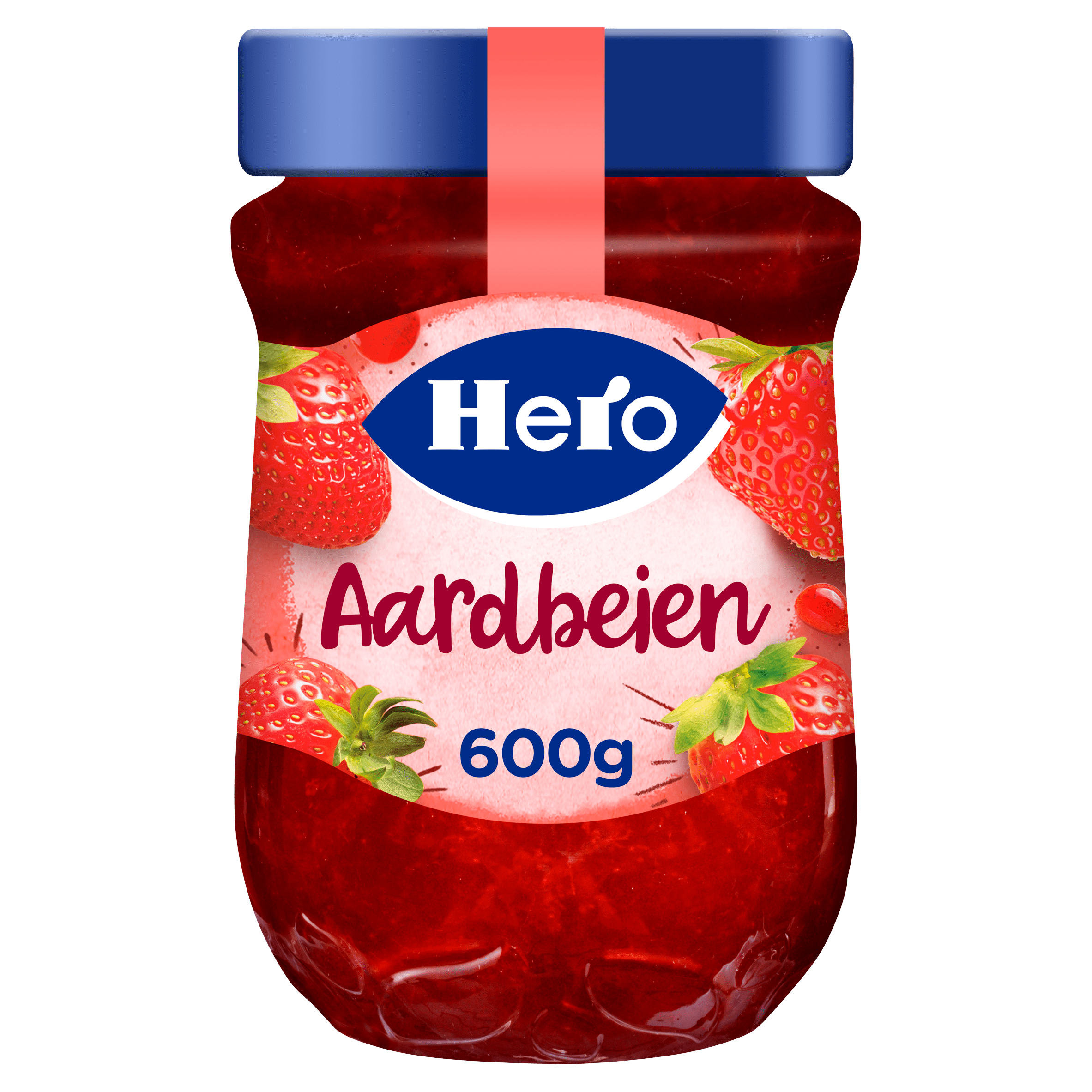 Hero Aardbeienjam Per Pot 600 g