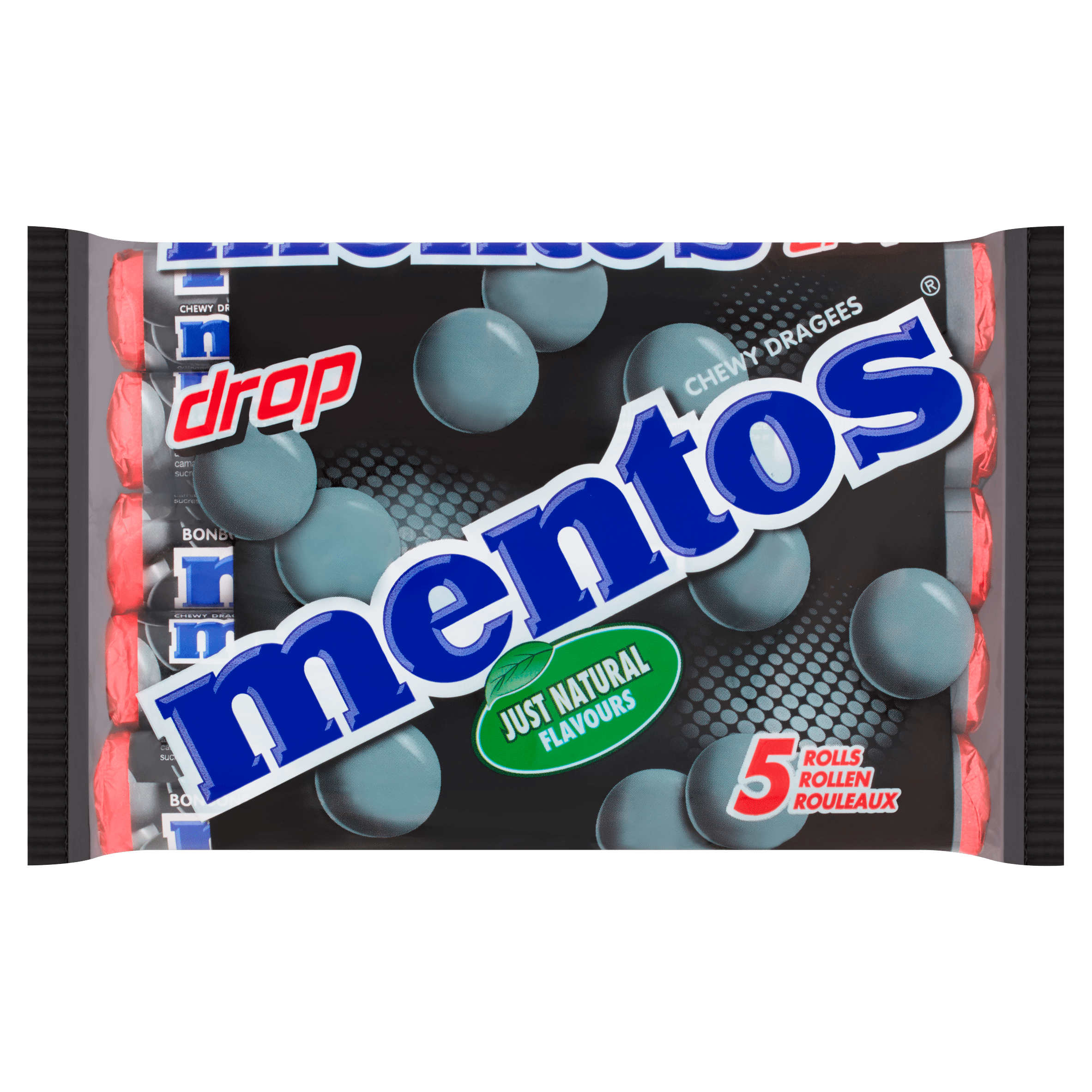 Mentos Drop 5-pack Per Pak 187 g