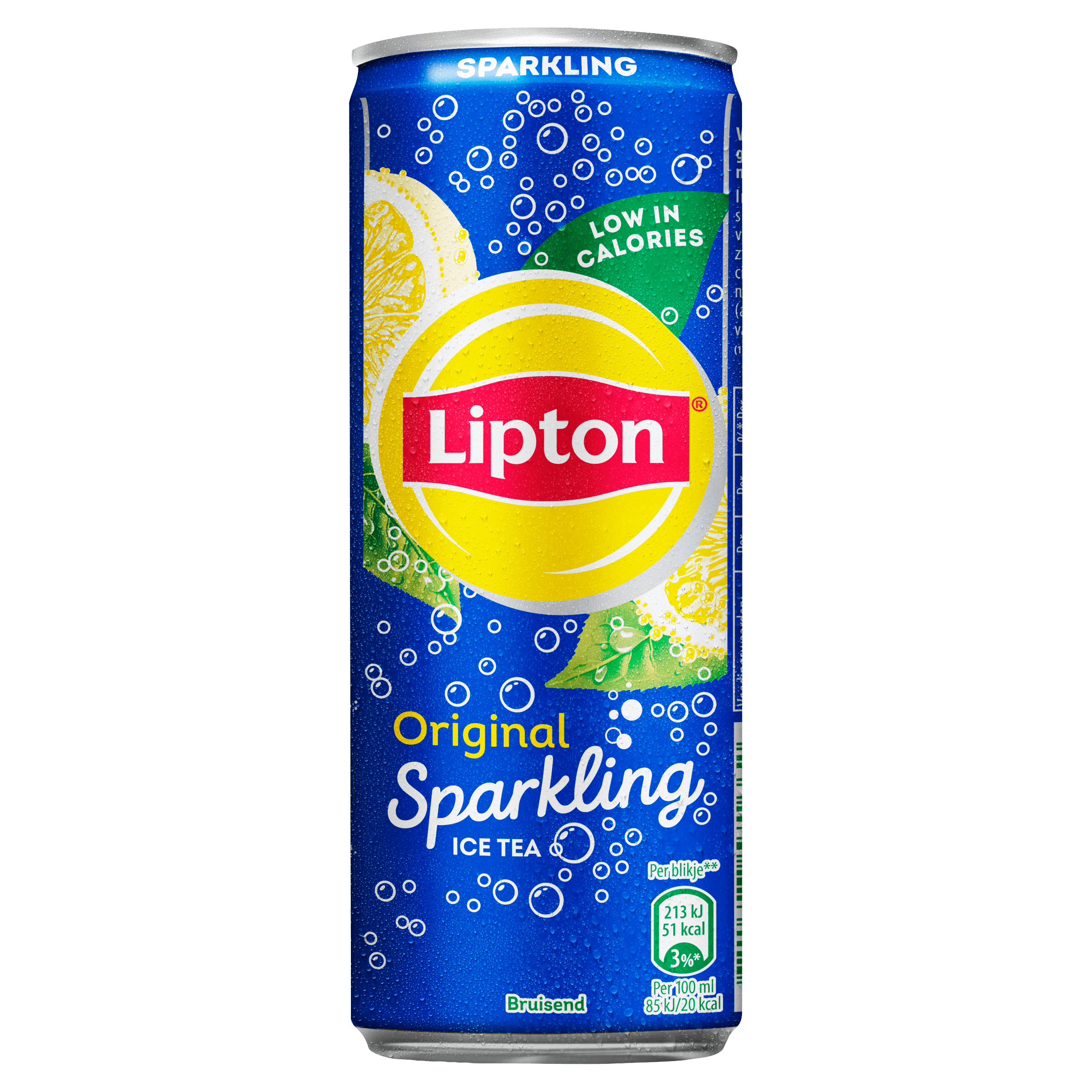 Lipton Ice tea sparkling Per Blik 250 ml