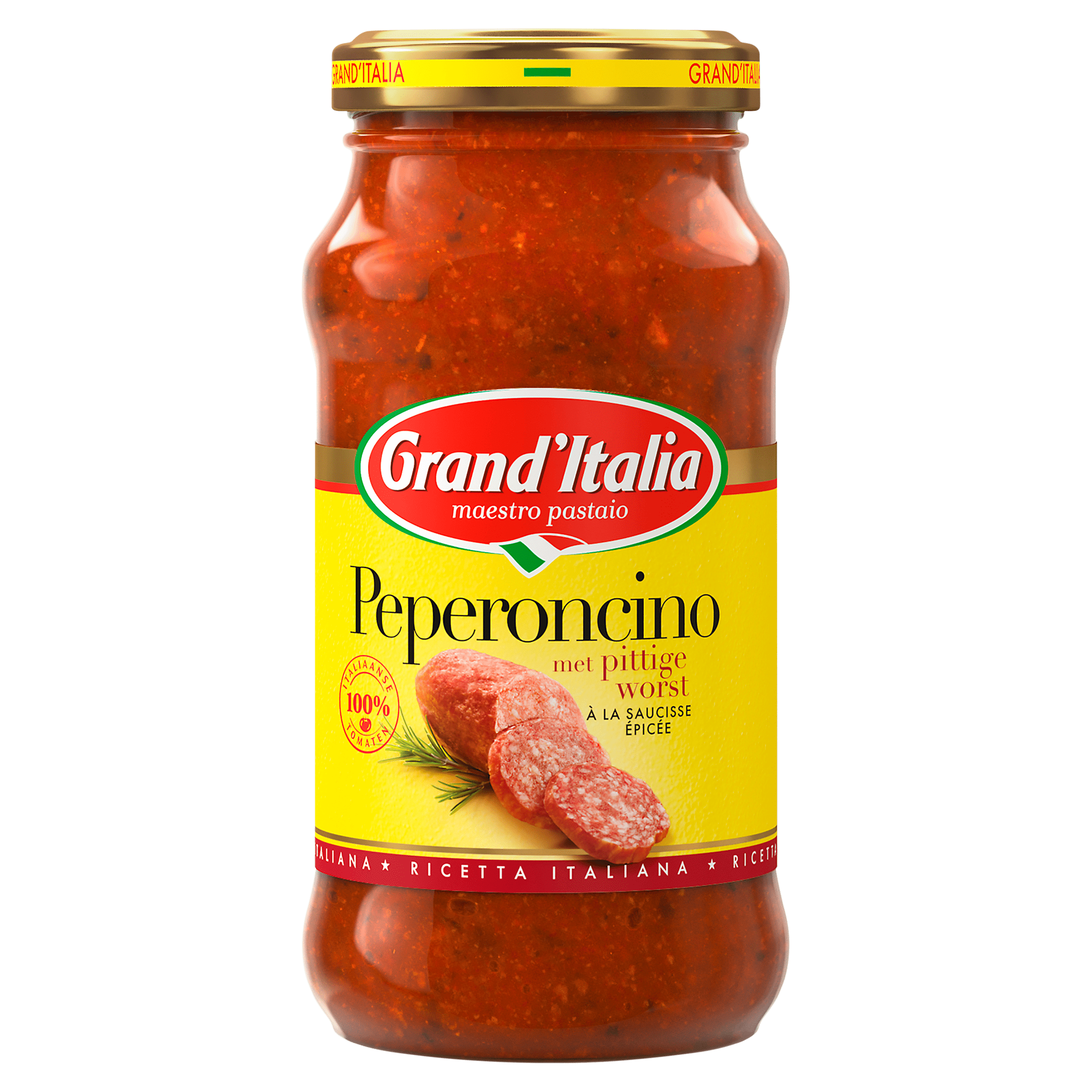 Grand'Italia Peperoncino pastasaus Per Pot 260 g