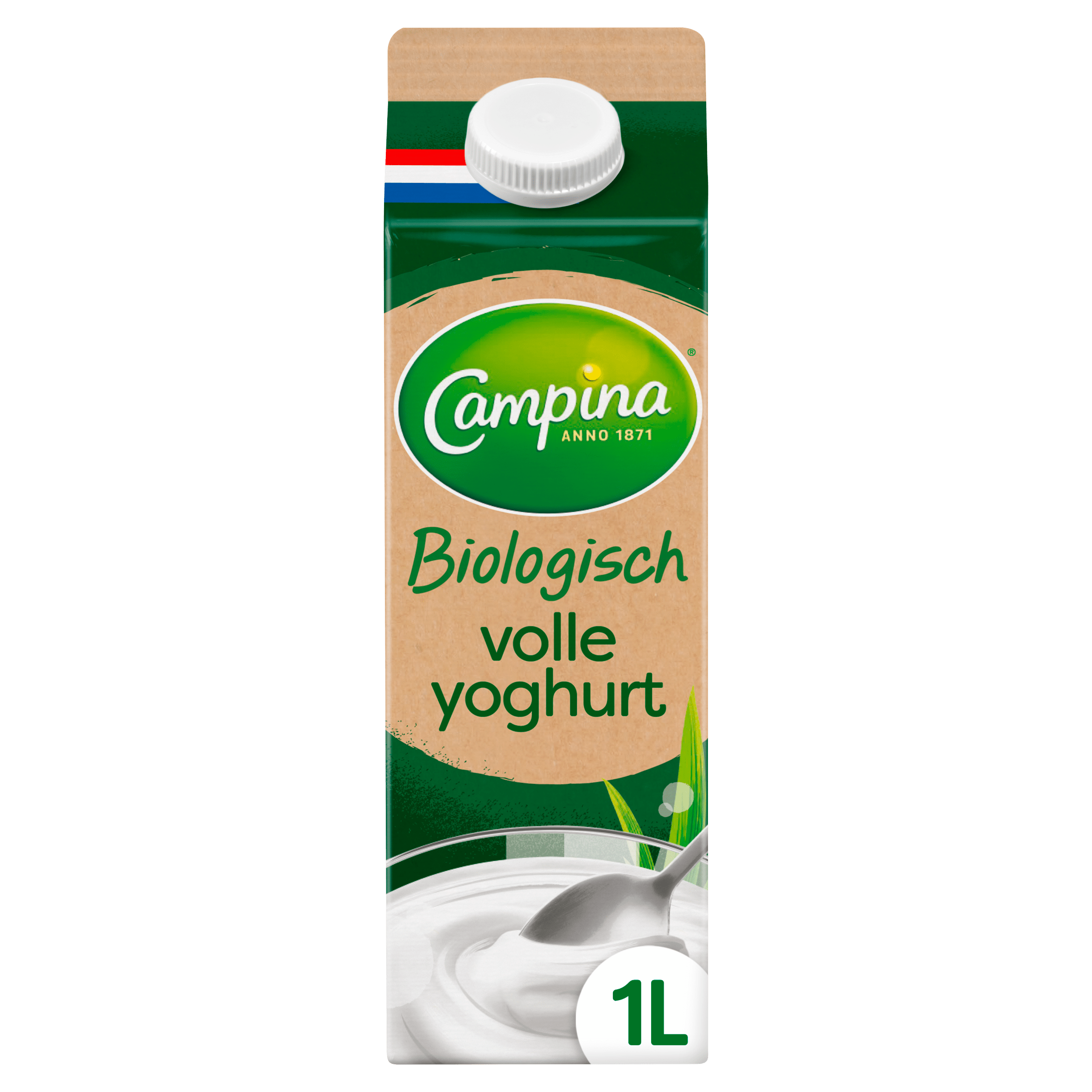 Campina Biologische volle yoghurt Per Pak 1000 ml
