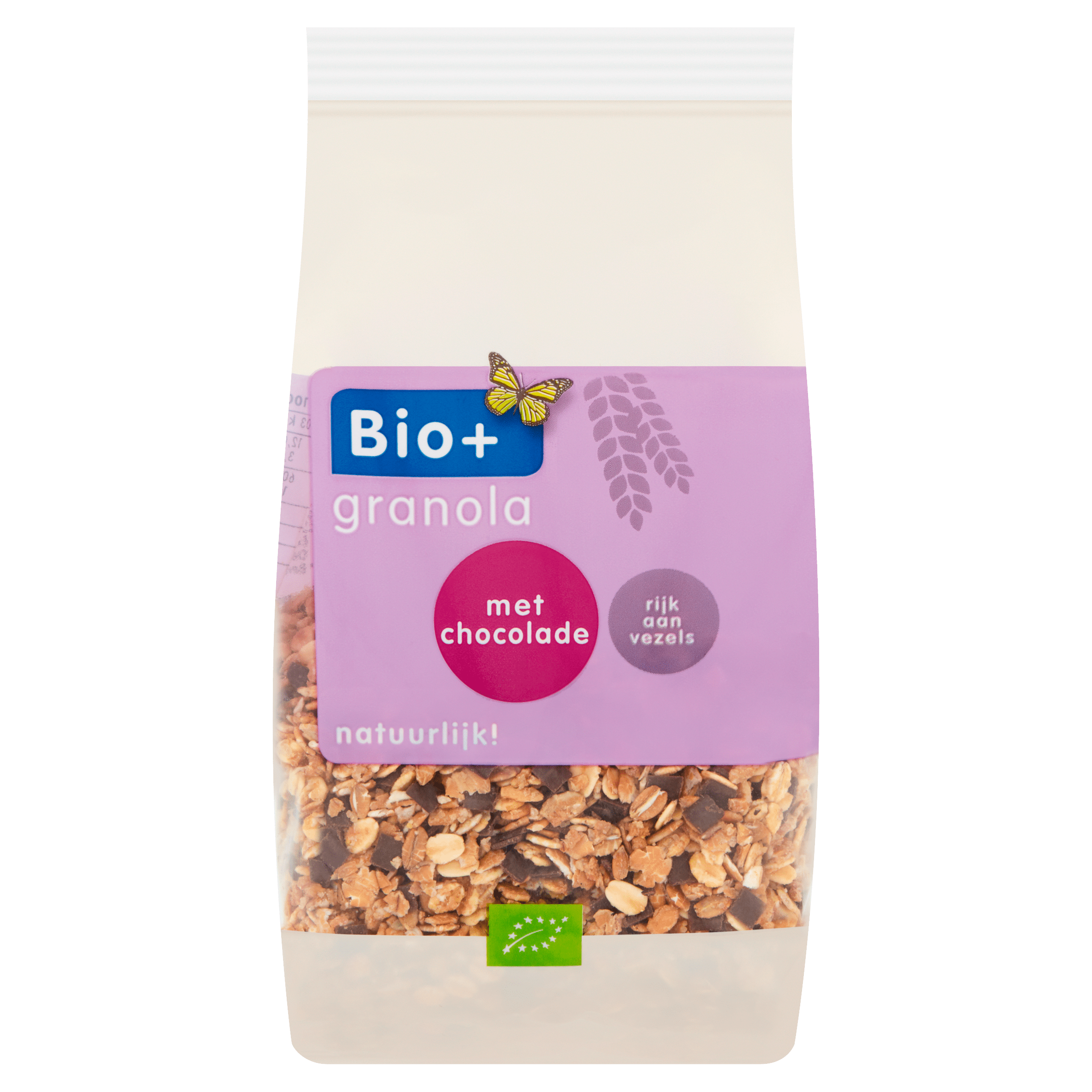 BIO+ Granola pure chocolade Per Zak 350 g