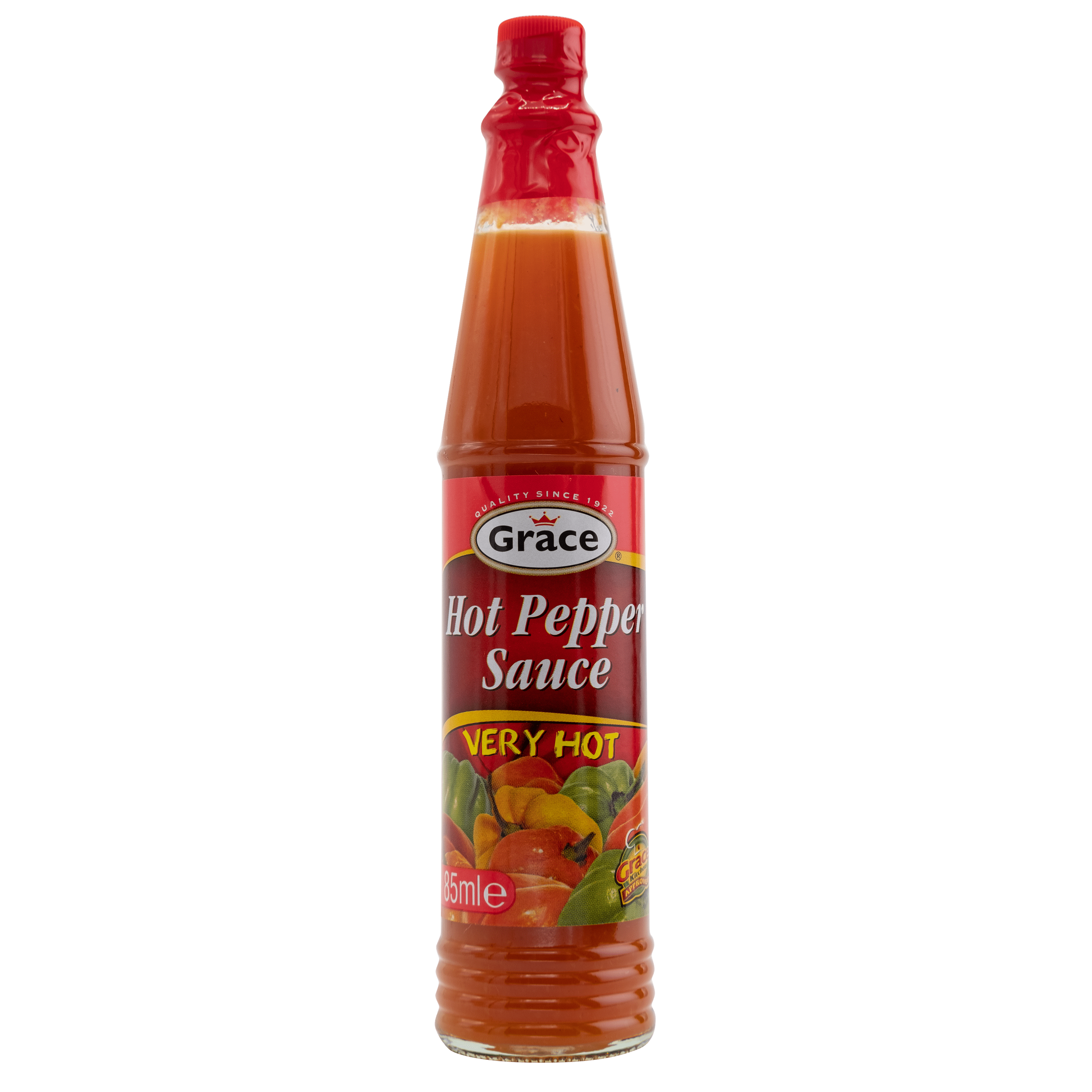Grace Hot peppersauce klein Per Fles 125 g