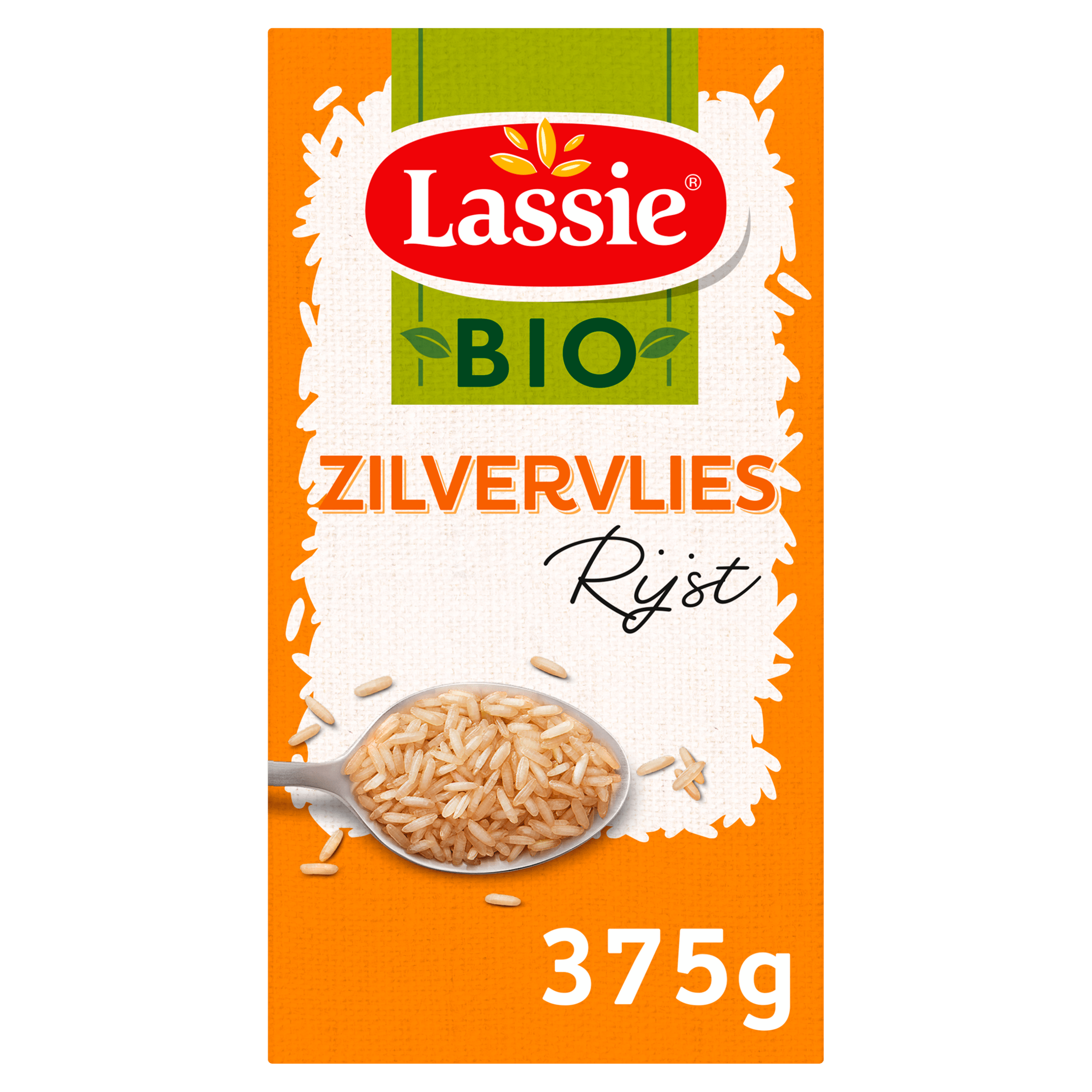 Lassie Zilvervliesrijst bio Per Pak 375 g