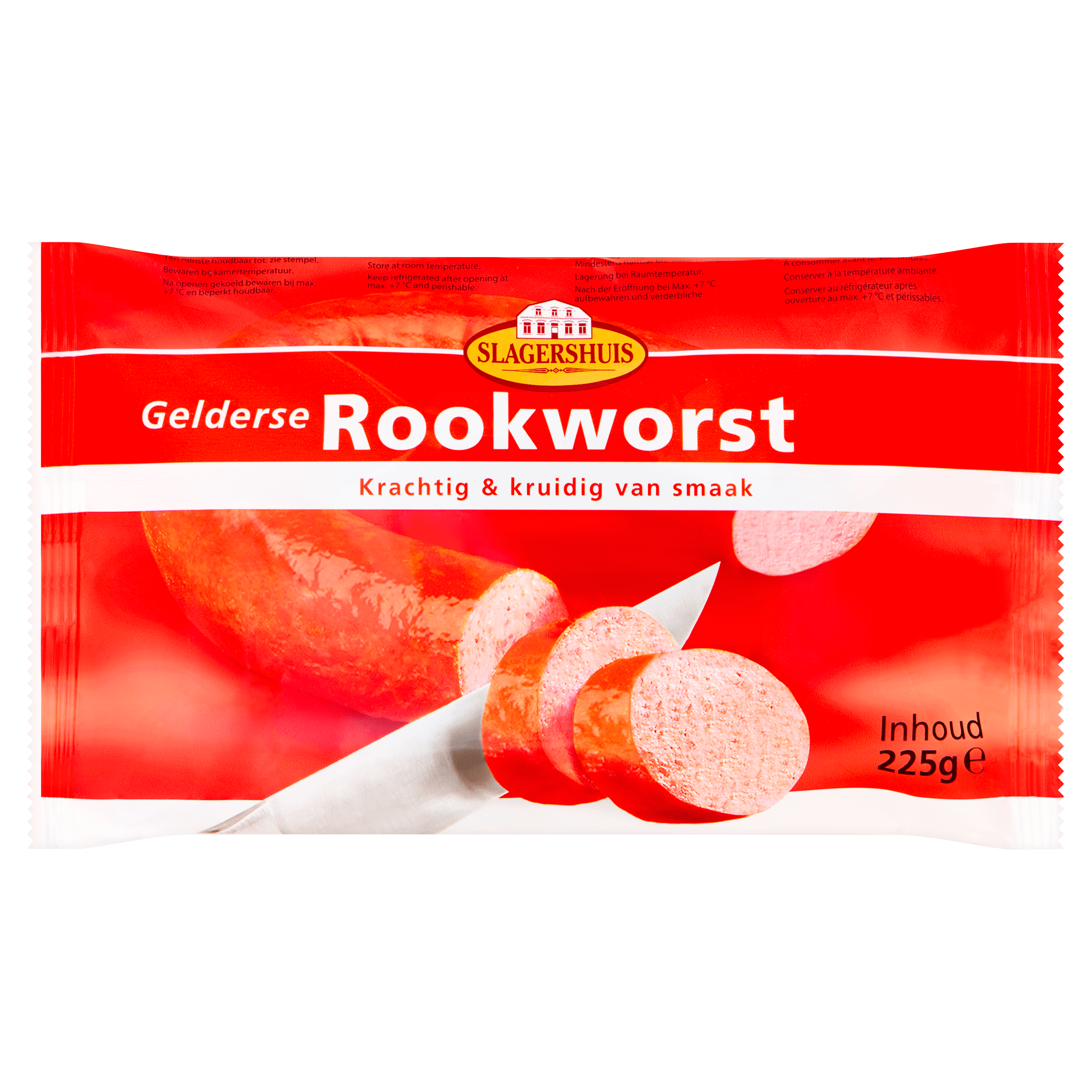 Slagershuis Rookworst Gelders Per Wikkel 225 g
