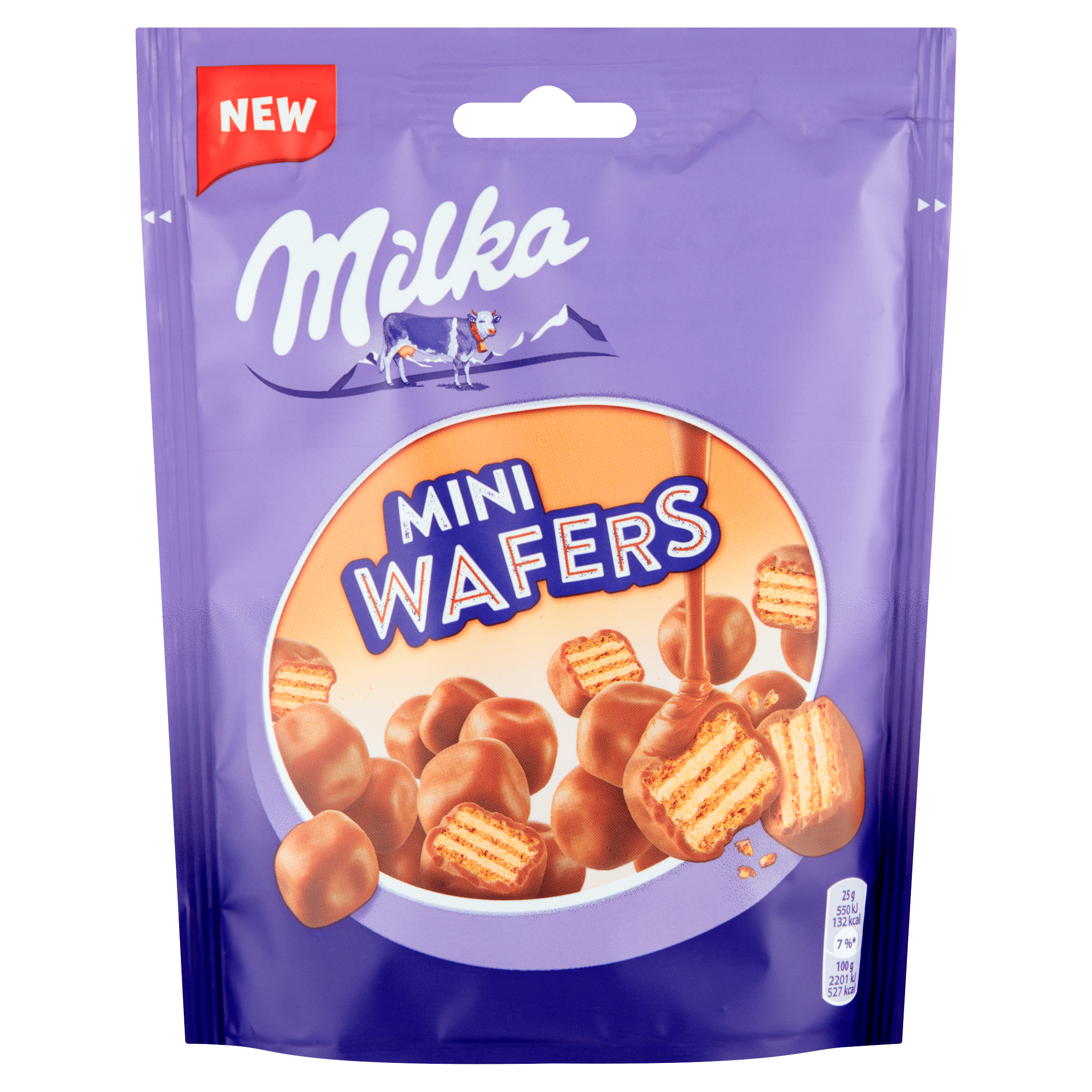 Milka Mini Wafers chocolade bites Per Zak 110 g