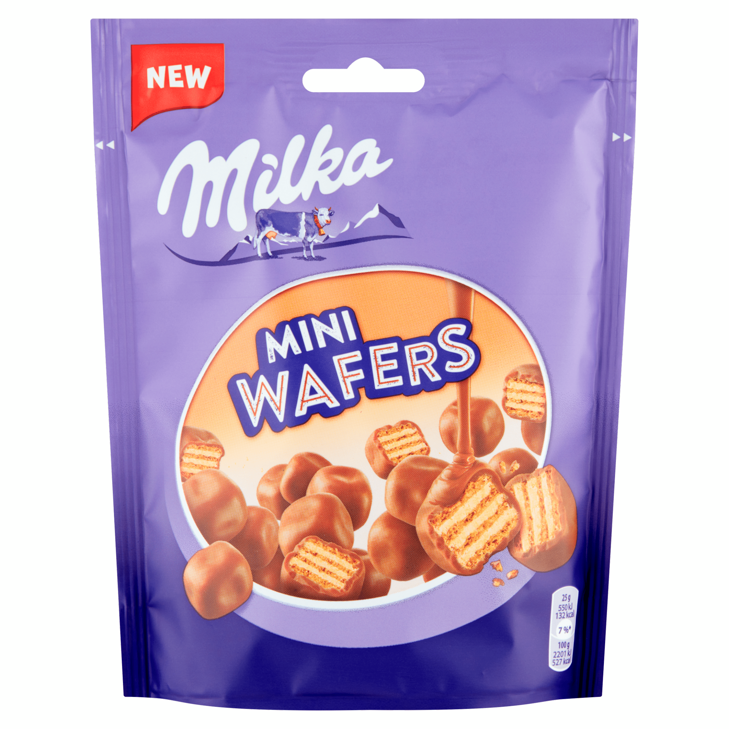 Milka Mini Wafers chocolade bites Per Zak 110 g