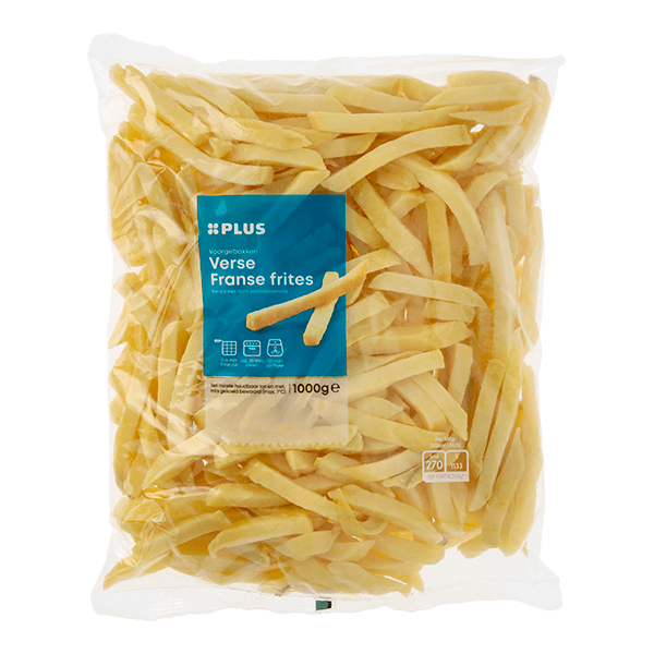PLUS Verse Franse frites Per Zakje 1000 g