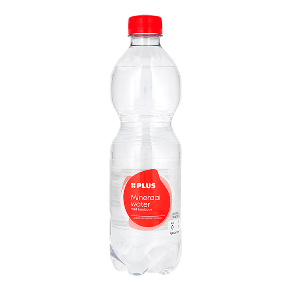 PLUS Mineraalwater met koolzuur Per Fles 500 ml