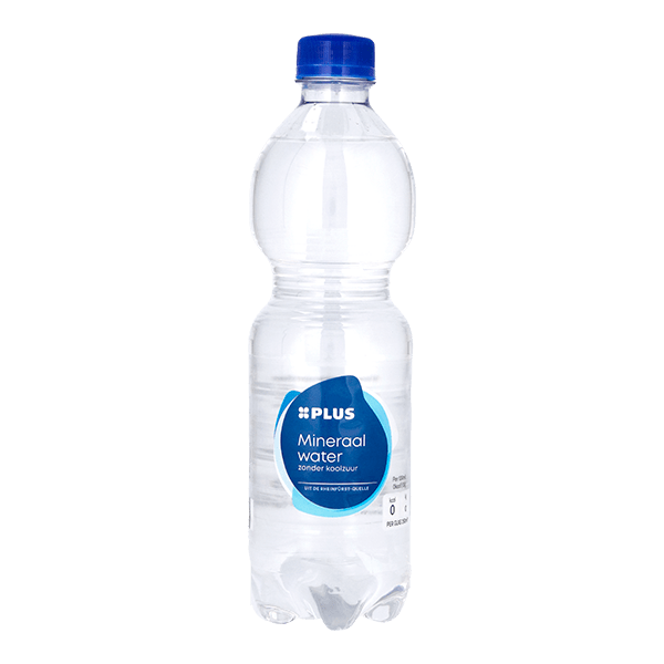 PLUS Mineraalwater zonder koolzuur Per Fles 500 ml