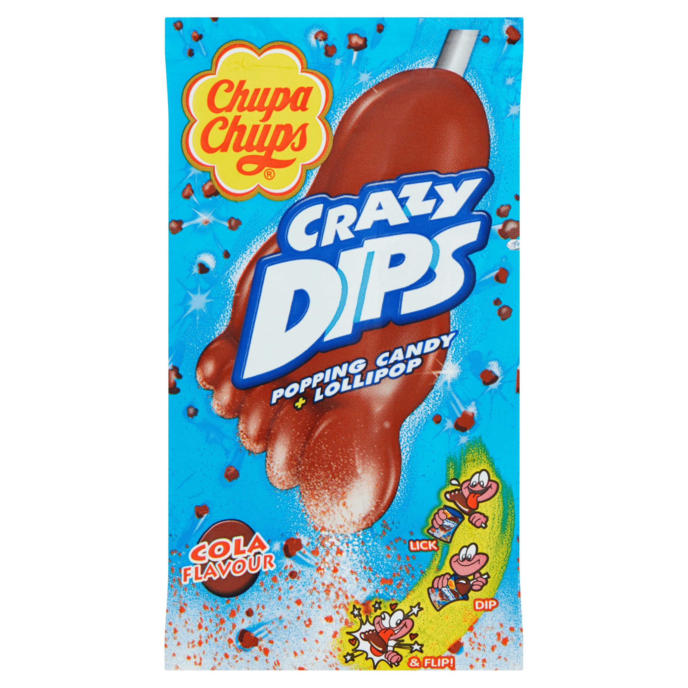 Chupa Chups Crazydips cola Per Zakje 14 g