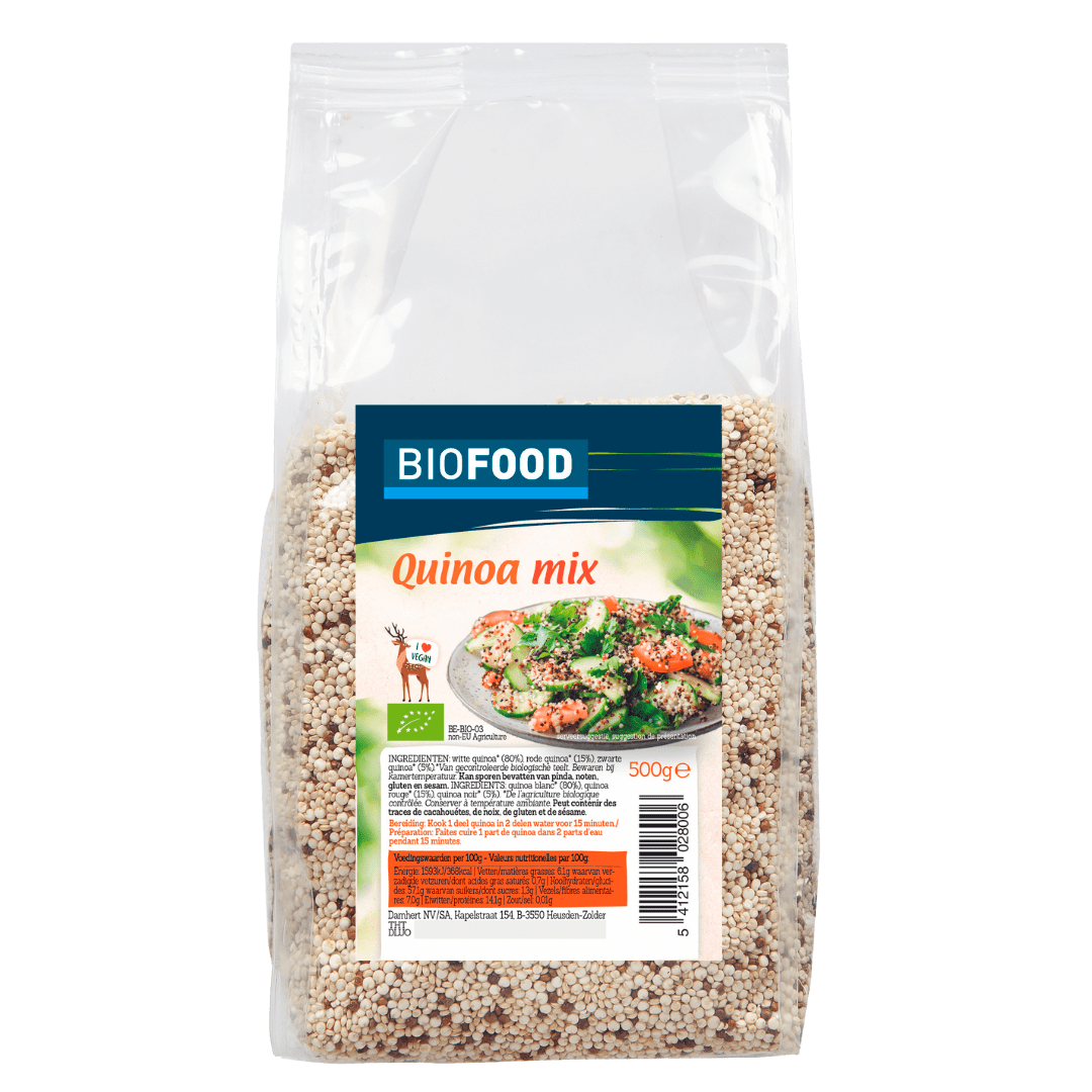 Damhert Biofood Quinoa mix bio Per Zak 500 g