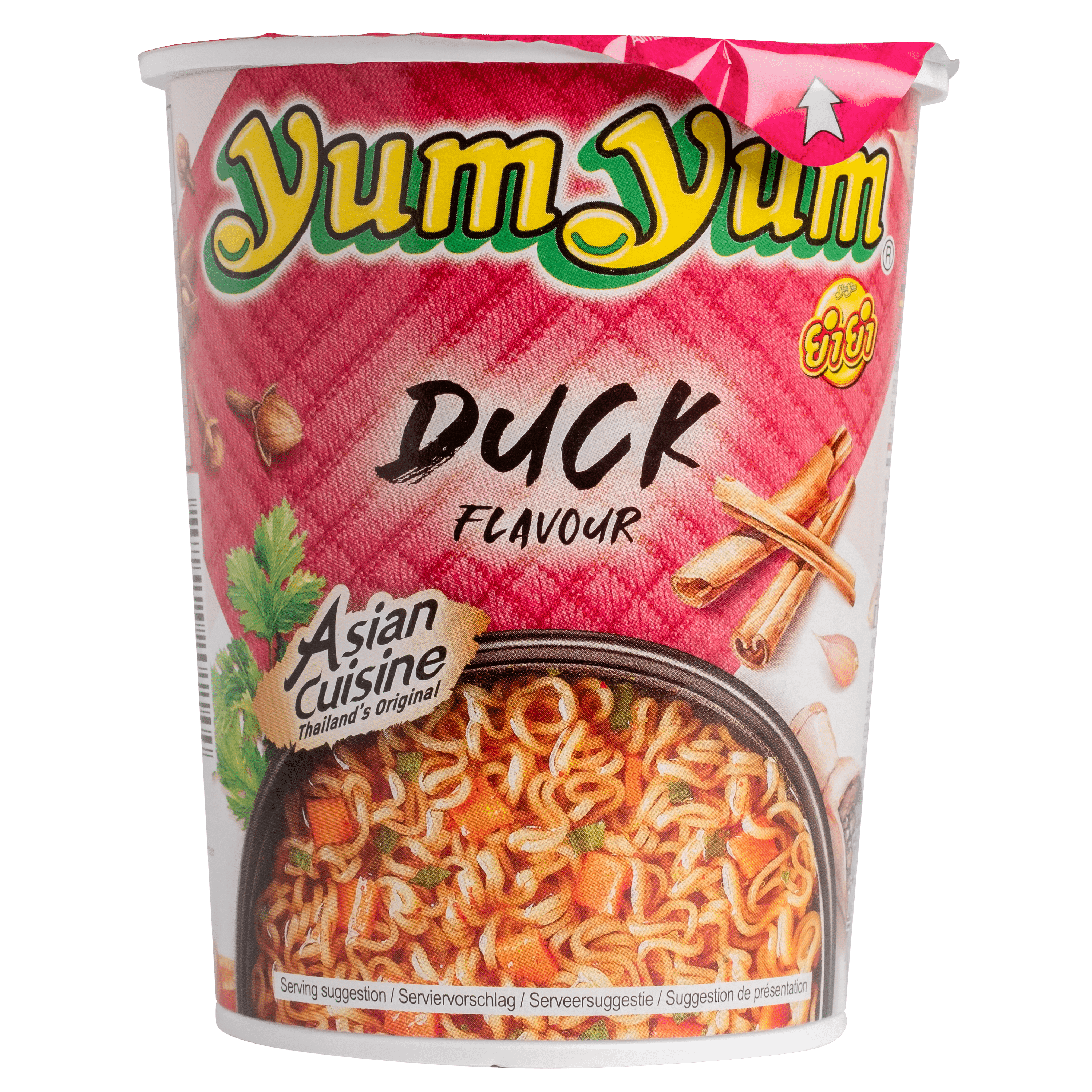 Yum Yum Peking eend bami soep Per Beker 70 g