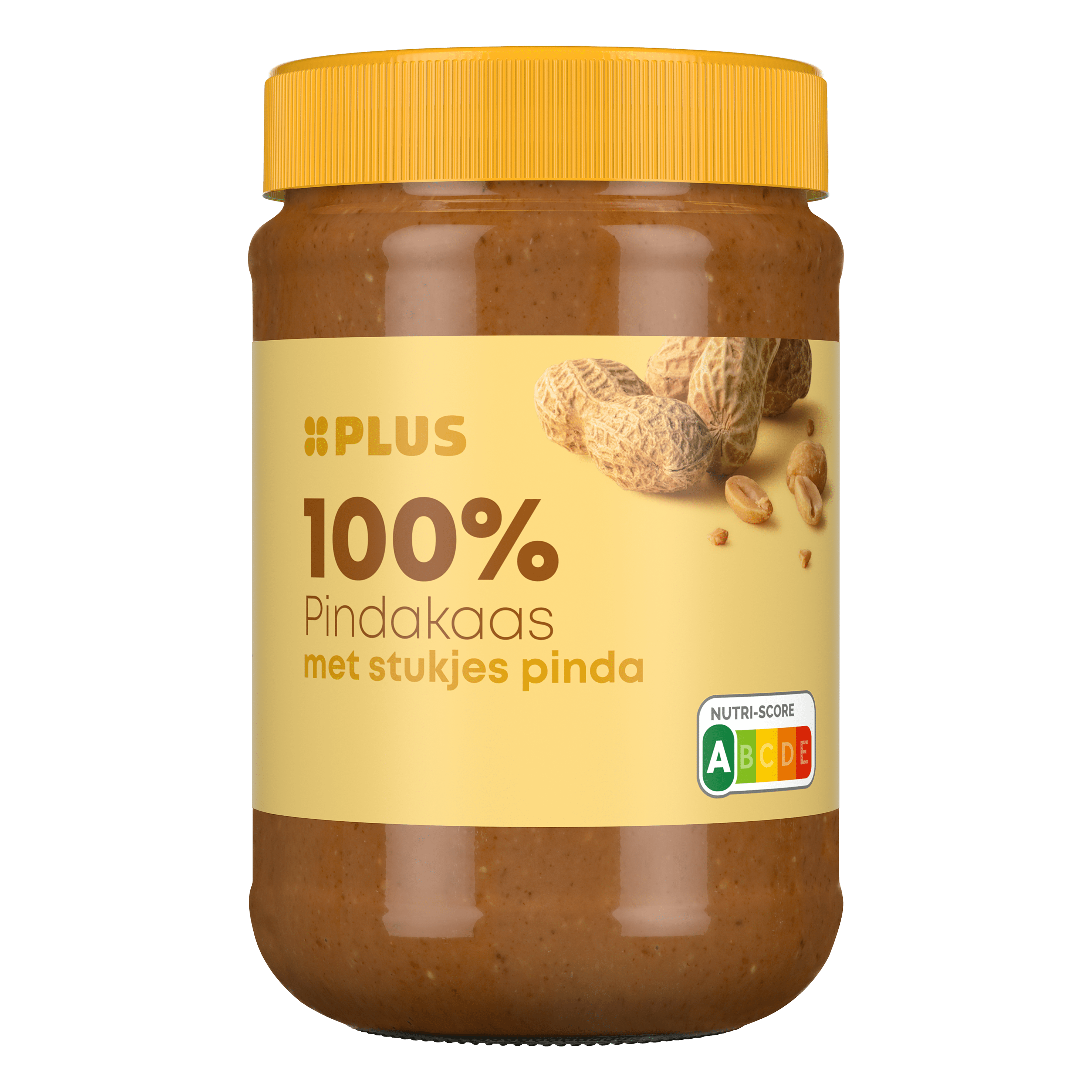 PLUS 100% pindakaas Per Pot 600 g