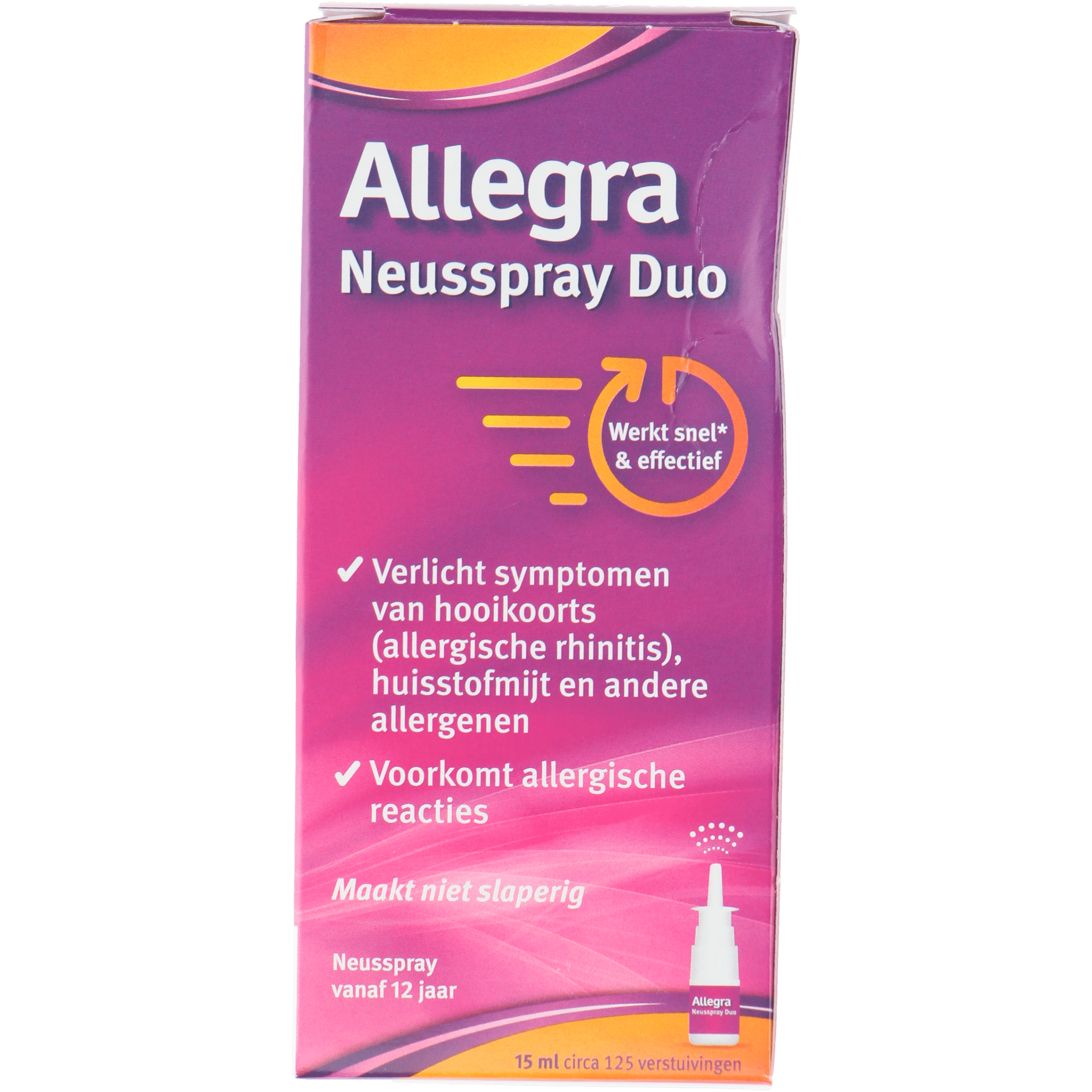 Allegra Neusspray duo Per Doos 15 ml