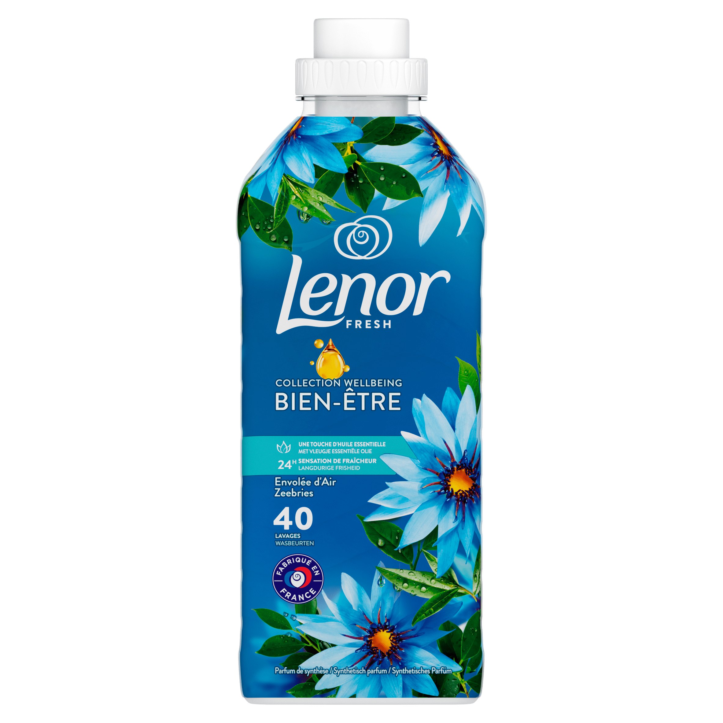 Lenor Collection wasverzachter zeebries 40sc Per Fles 840 ml