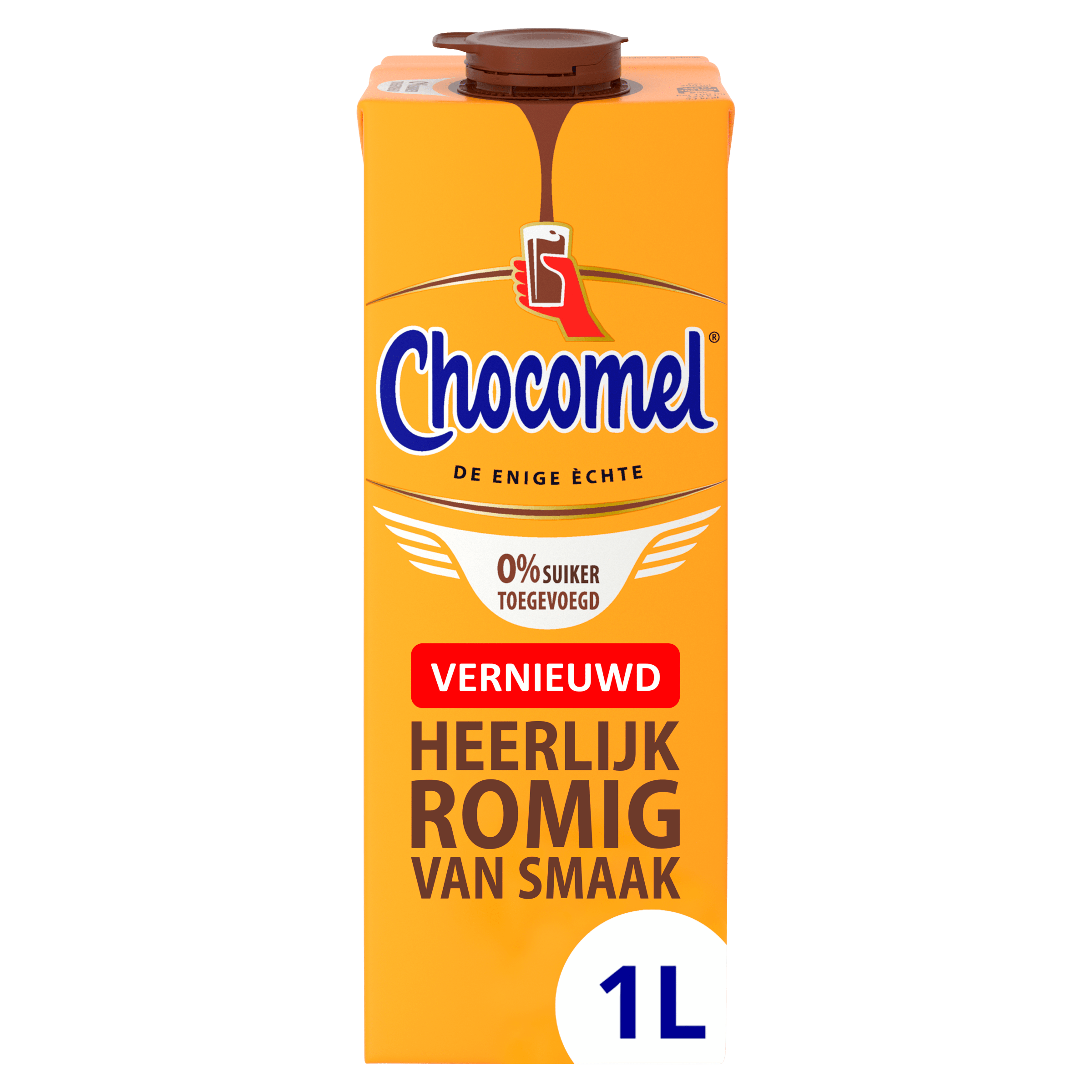 Chocomel 0% Heerlijk Romig & Rijk Per Pak 1000 ml