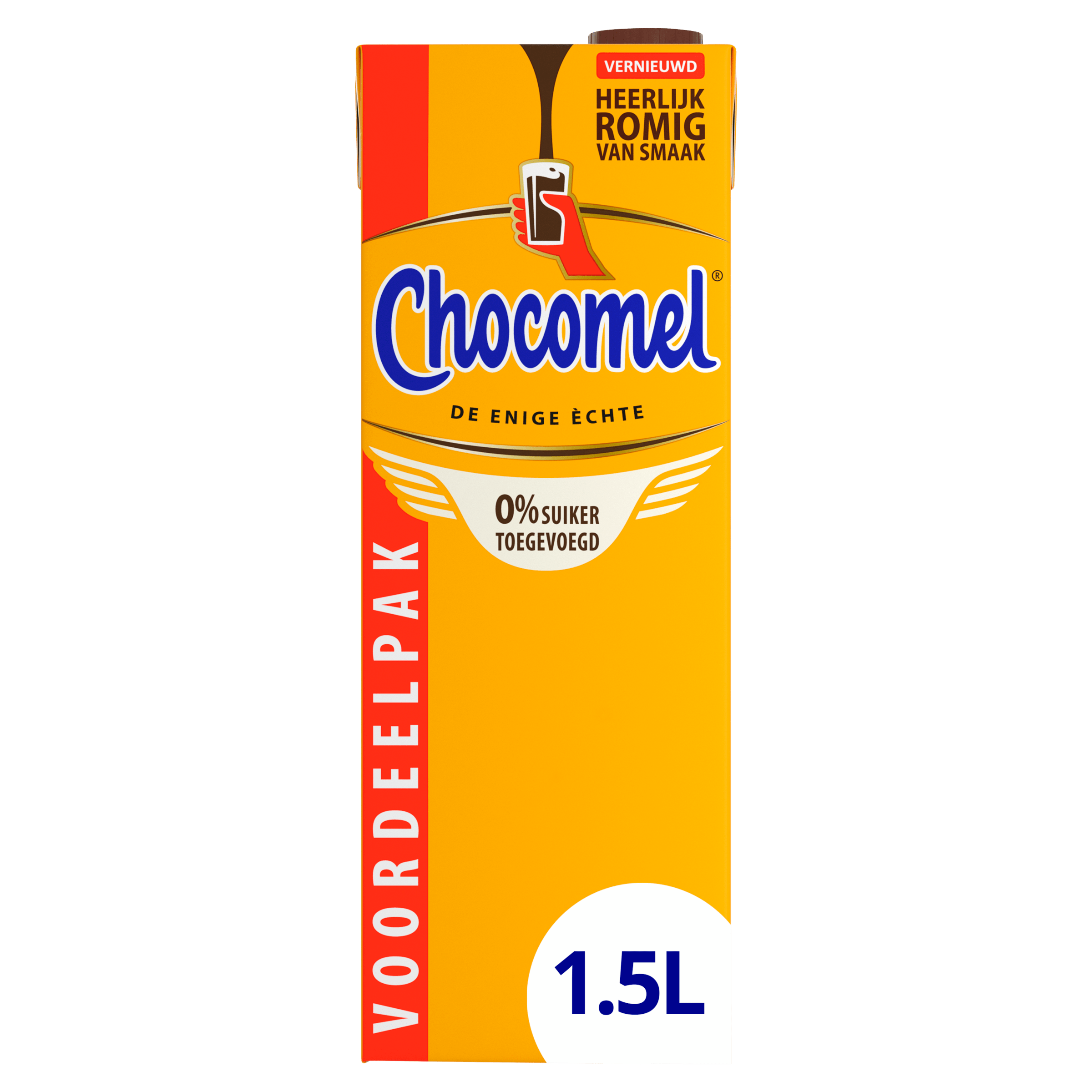 Chocomel 0% Heerlijk Romig & Rijk Per Pak 1500 ml