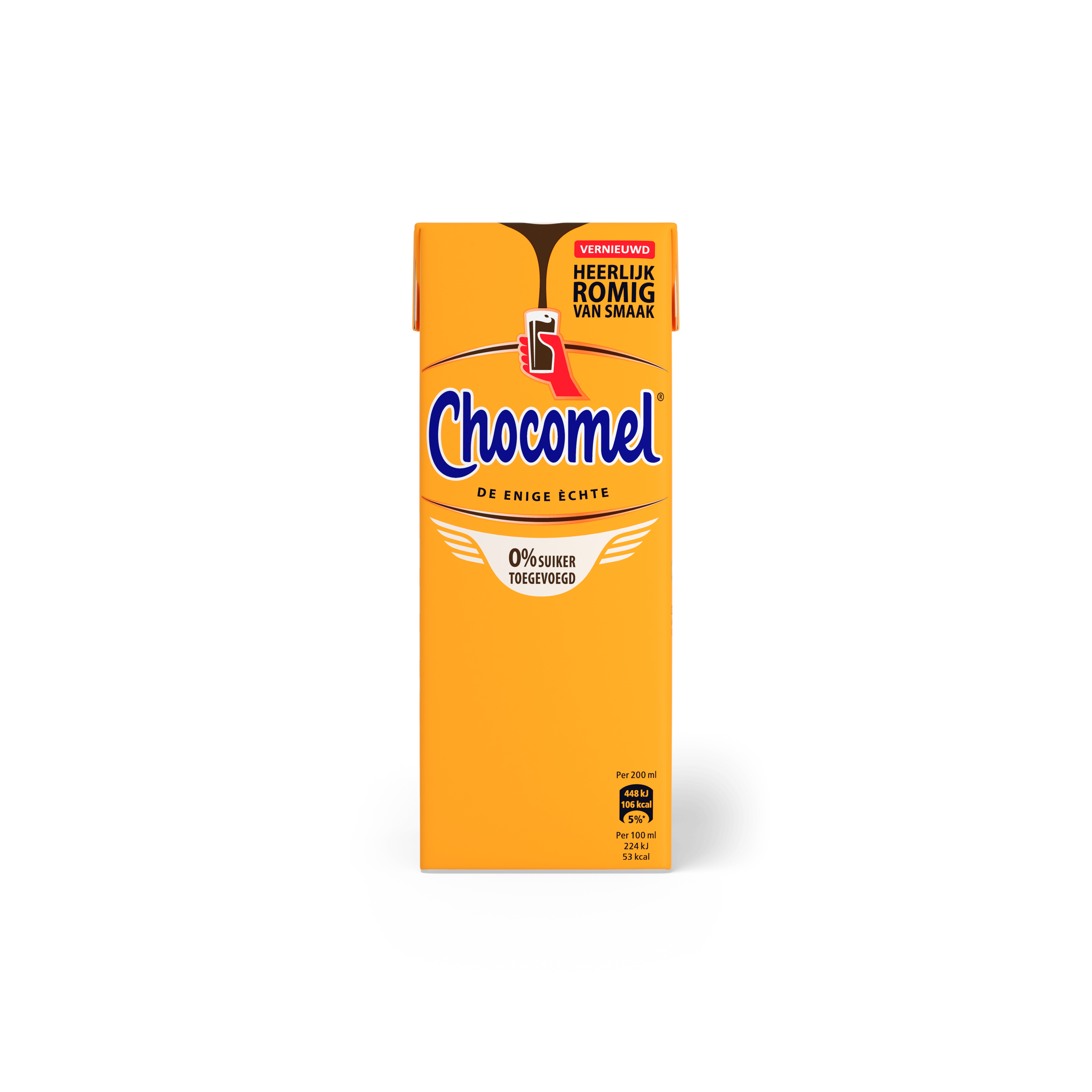 Chocomel 0% Heerlijk Romig & Rijk 6x200ML Per Set 1200 ml