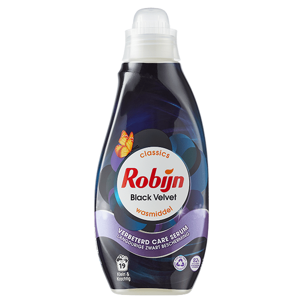 Robijn Klein & krachtig black velvet 19sc Per Fles 665 ml