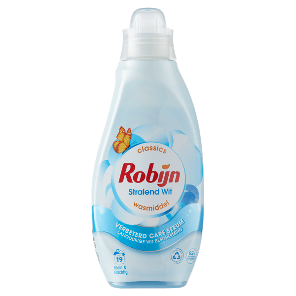 Robijn Klein & krachtig stralend wit 19sc Per Fles 665 ml