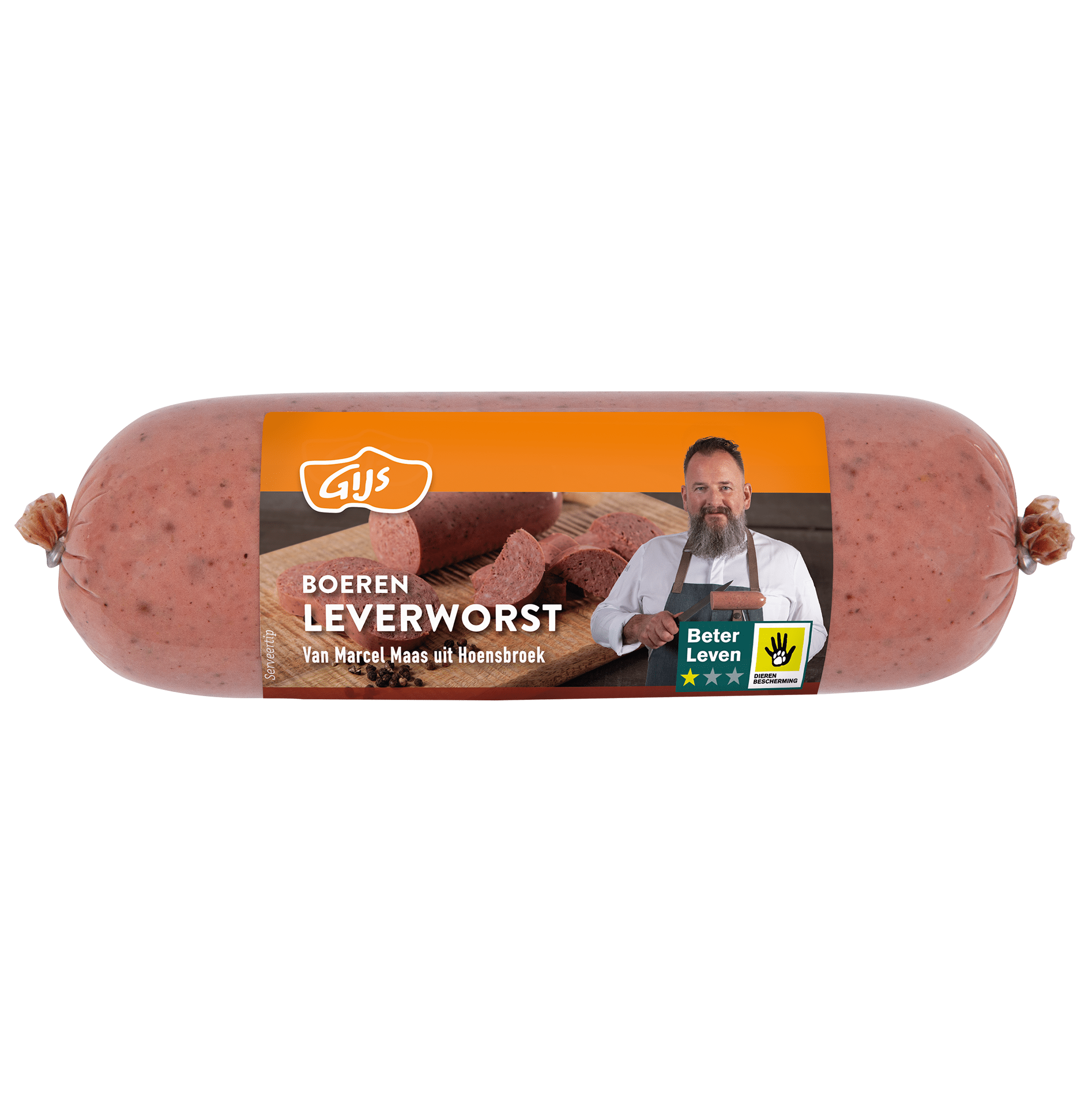 GIJS Boerenleverworst Per Krimp 250 g