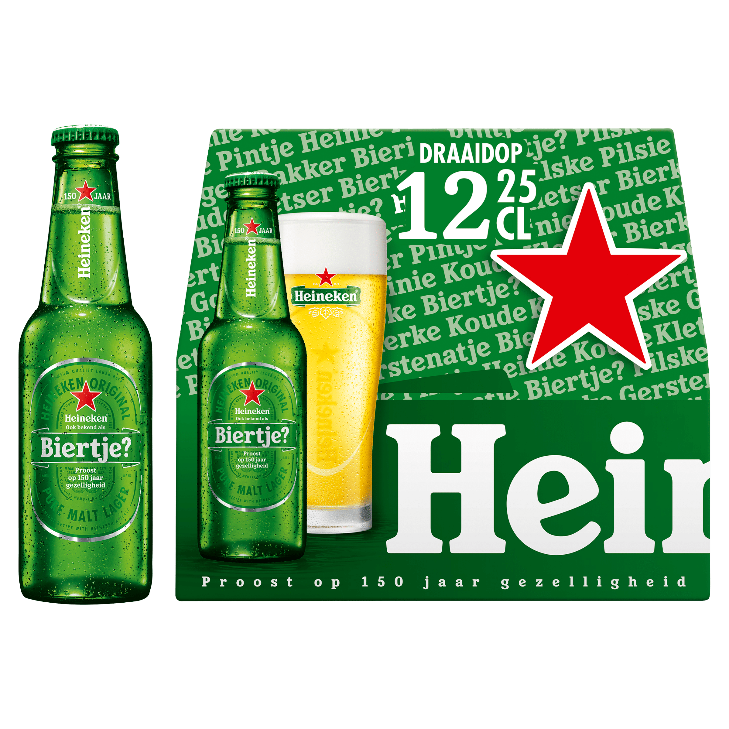 Heineken Premium pilsener bier fles Per Set 3000 ml