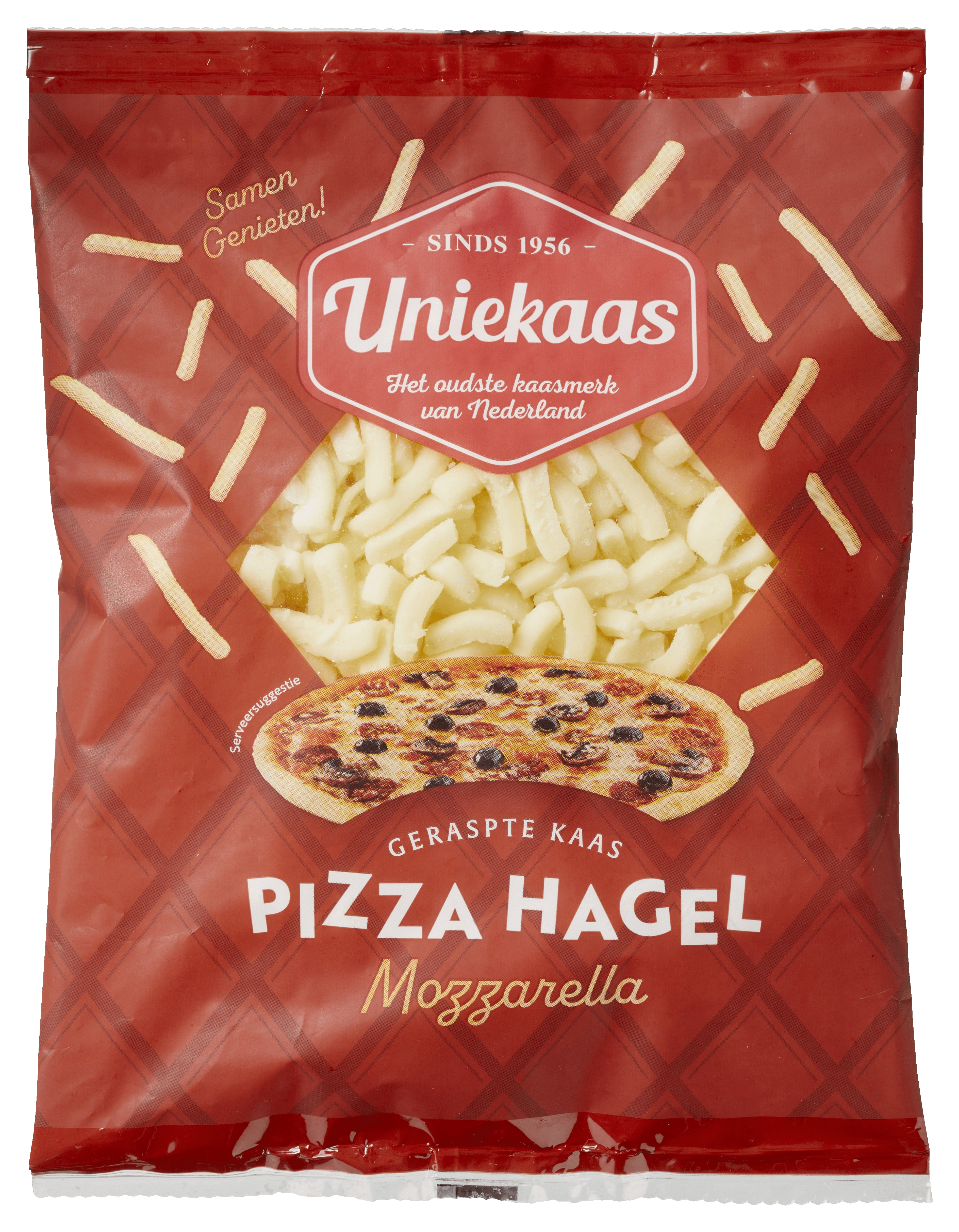 Uniekaas Pizza hagel mozzarella Per Zak 175 g