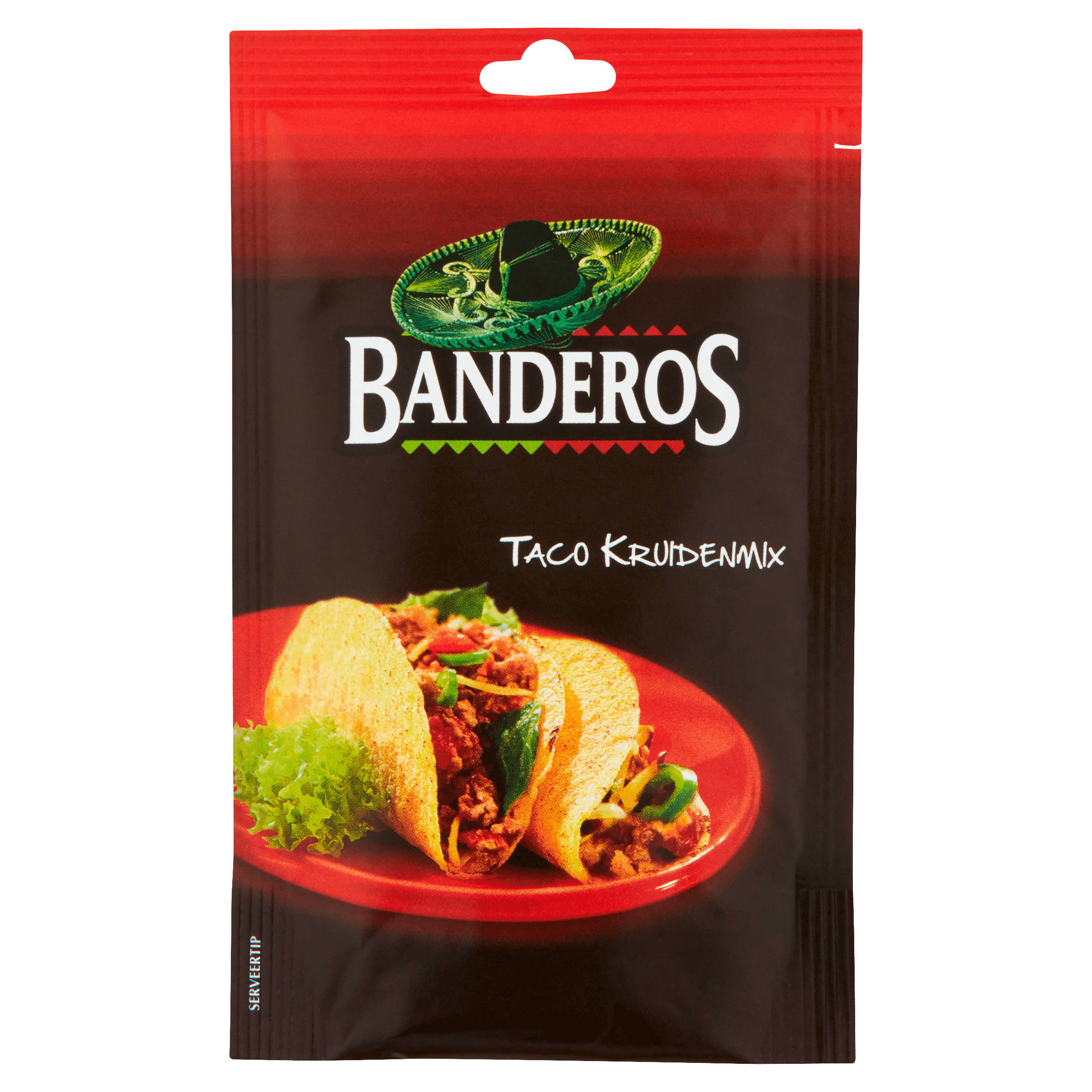 Banderos Taco kruidenmix Per Zakje 28 g