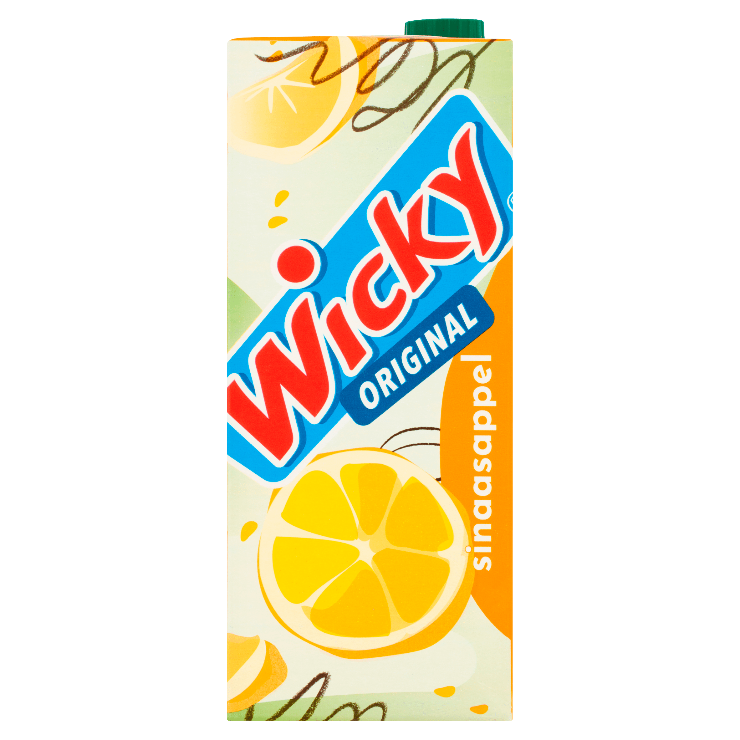 Wicky Original sinaasappel Per Pak 1500 ml
