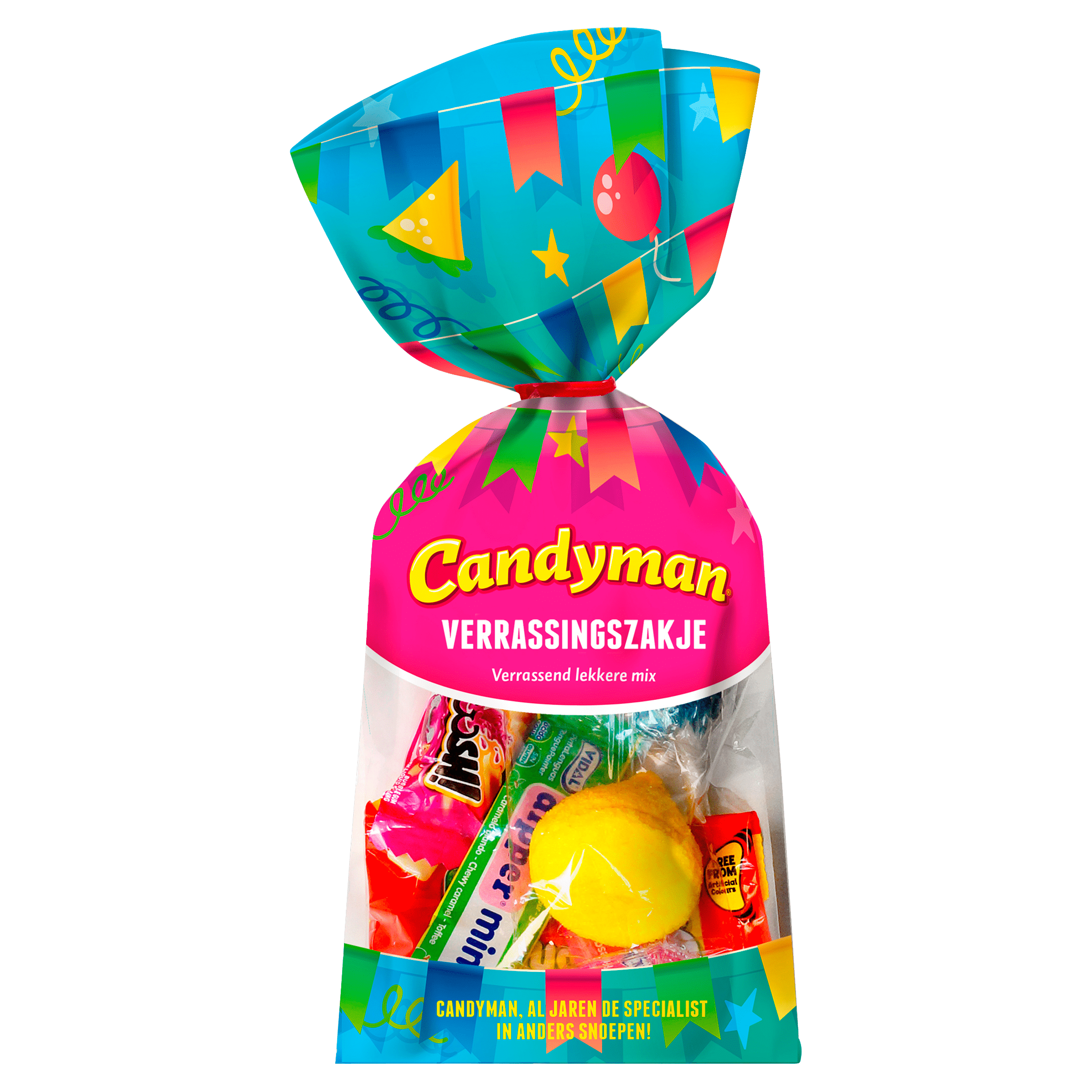 Candyman Verrassingszakje Per Zak 52 G candyman-verrassingszakje-per-zak-52-g