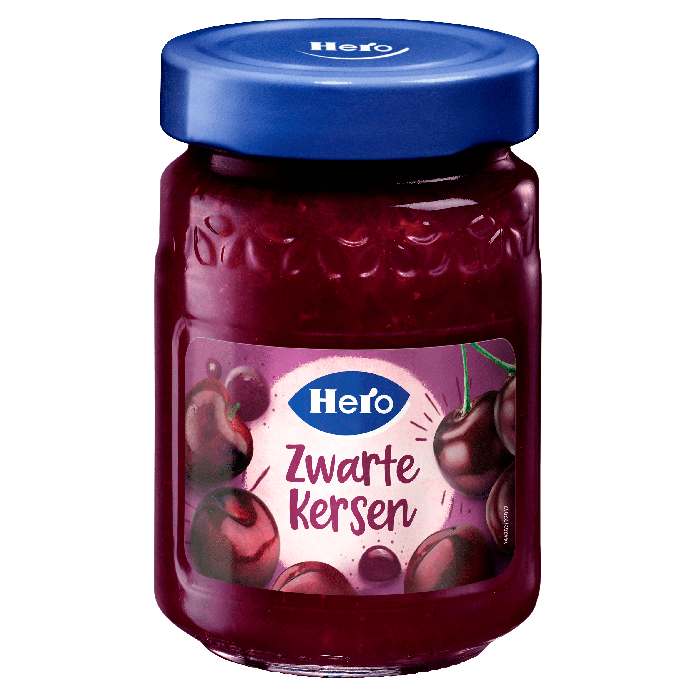 Hero Zwarte kersen vruchtenspread Per Pot 350 g