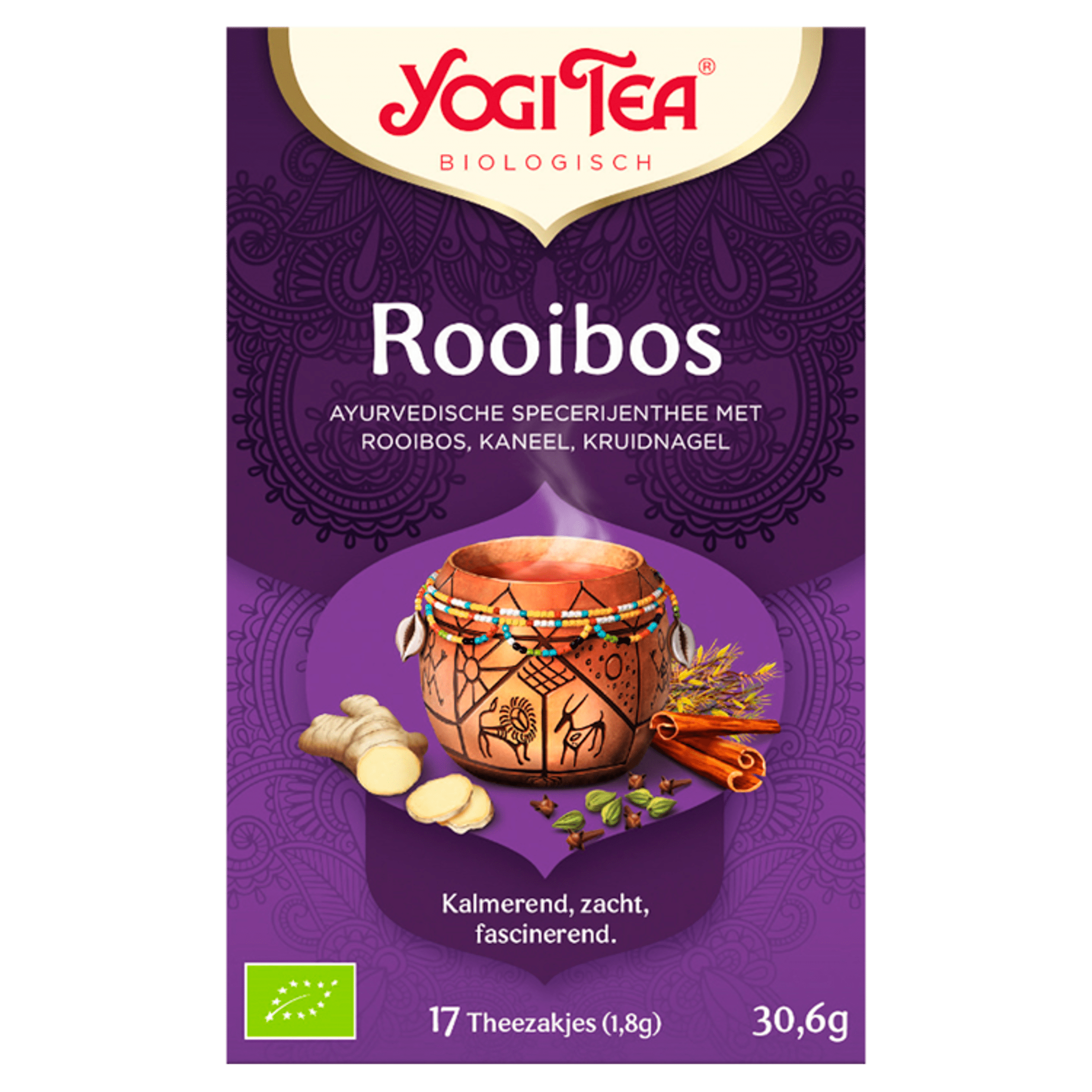 Yogi Tea Rooibos Per Doos 17 st