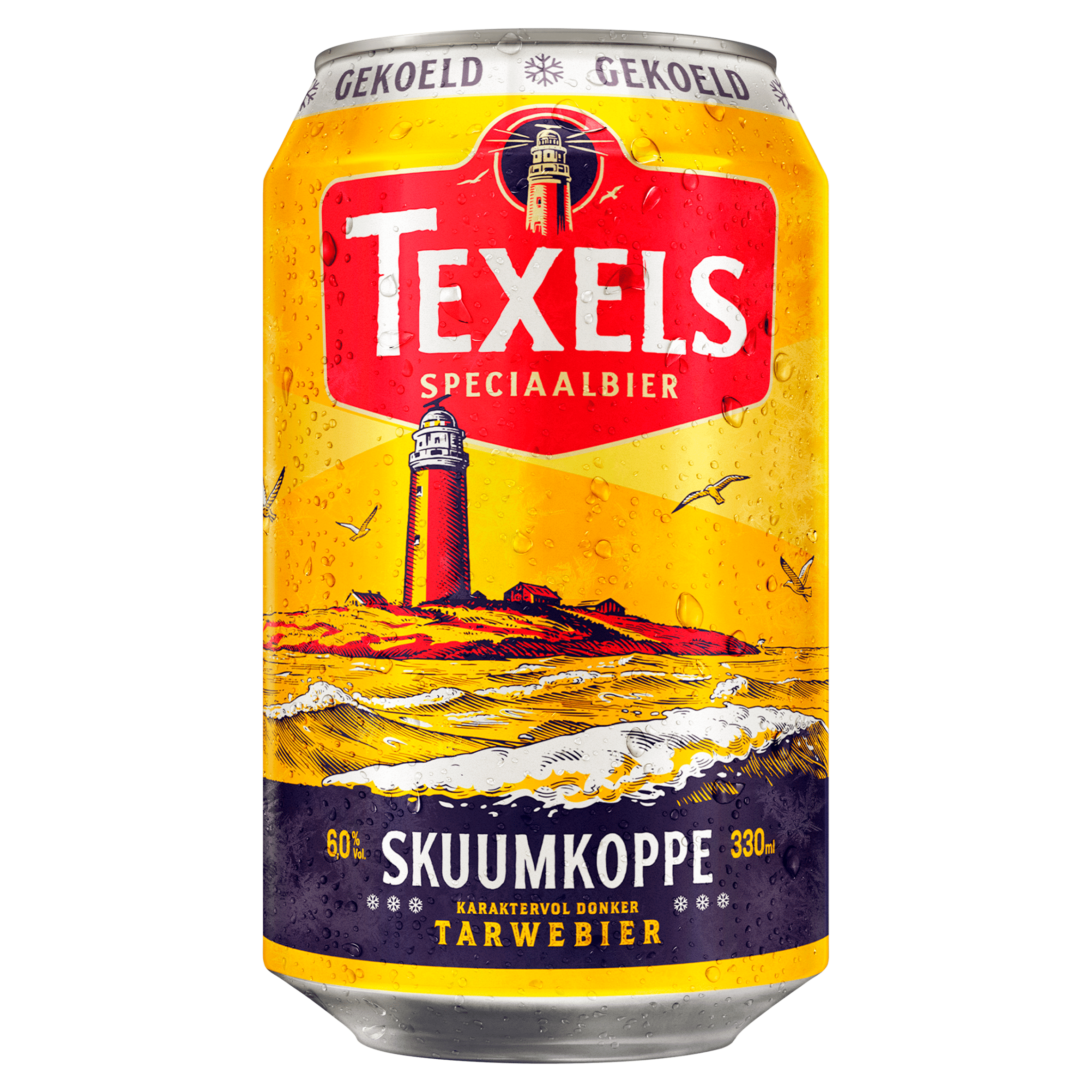 Texels Skuumkoppe bier blik coolcan Per Blik 330 ml