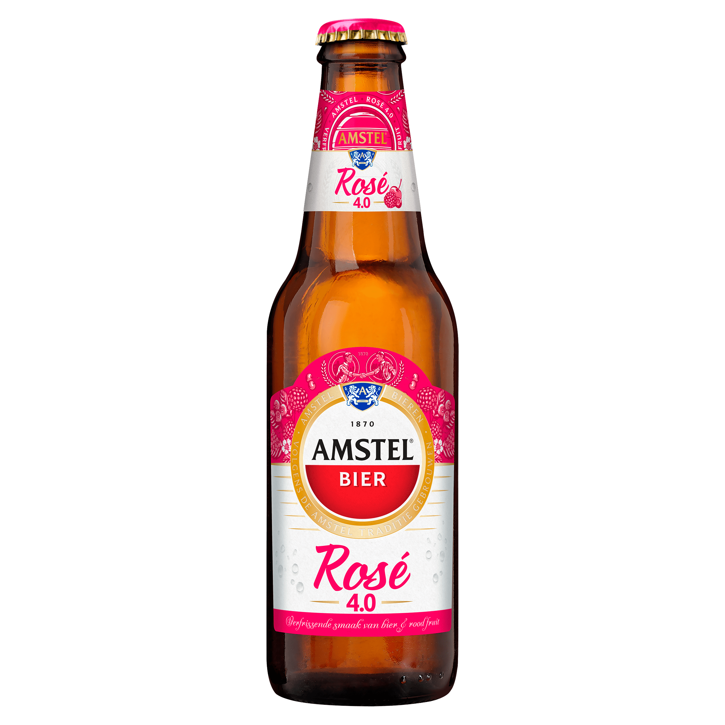 Amstel Rosé bier fles Per Fles 300 ml