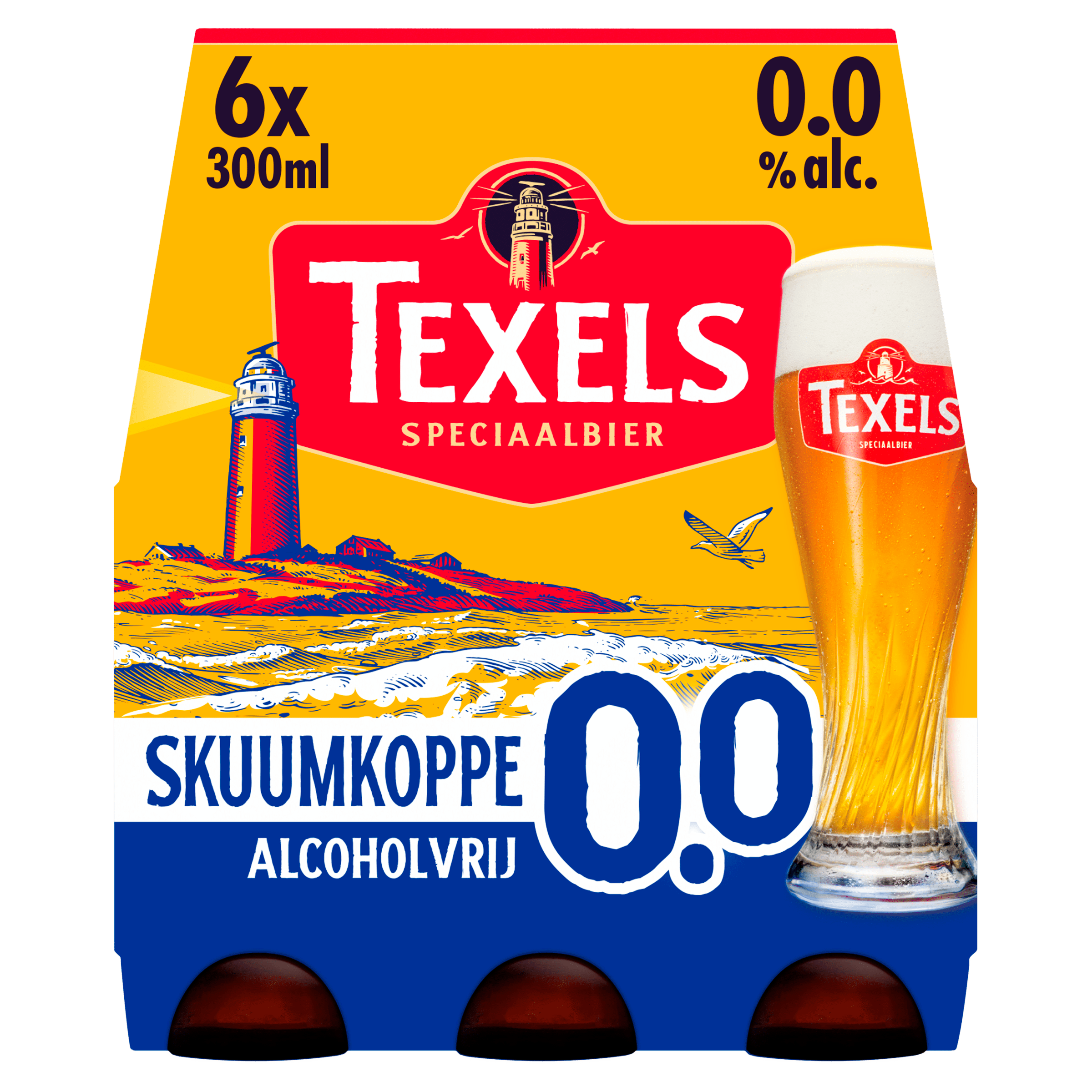 Texels Skuumkoppe 0.0 Per Set 1800 ml
