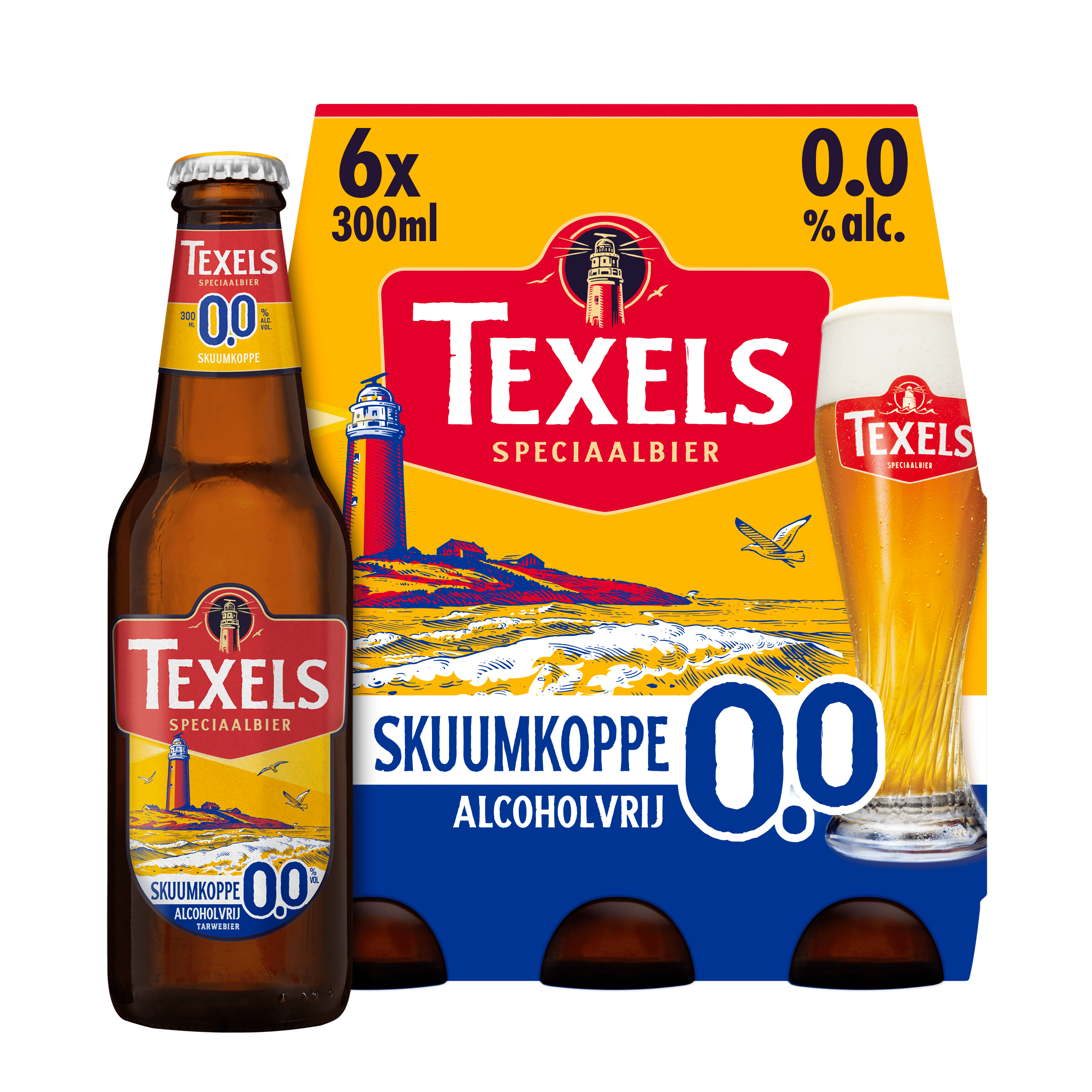 Texels Skuumkoppe 0.0 Per Set 1800 ml