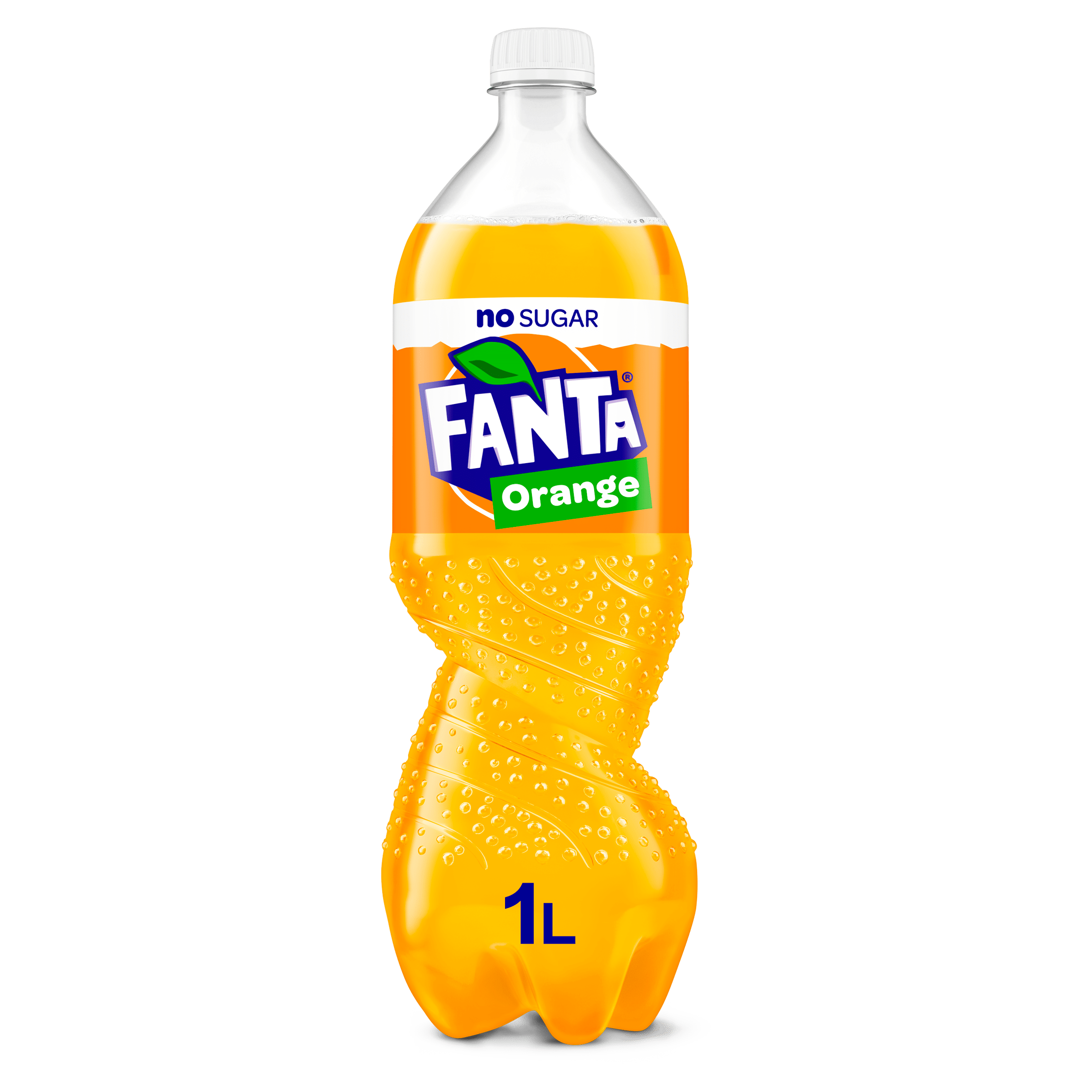 Fanta Orange zero sugar Per Fles 1000 ml