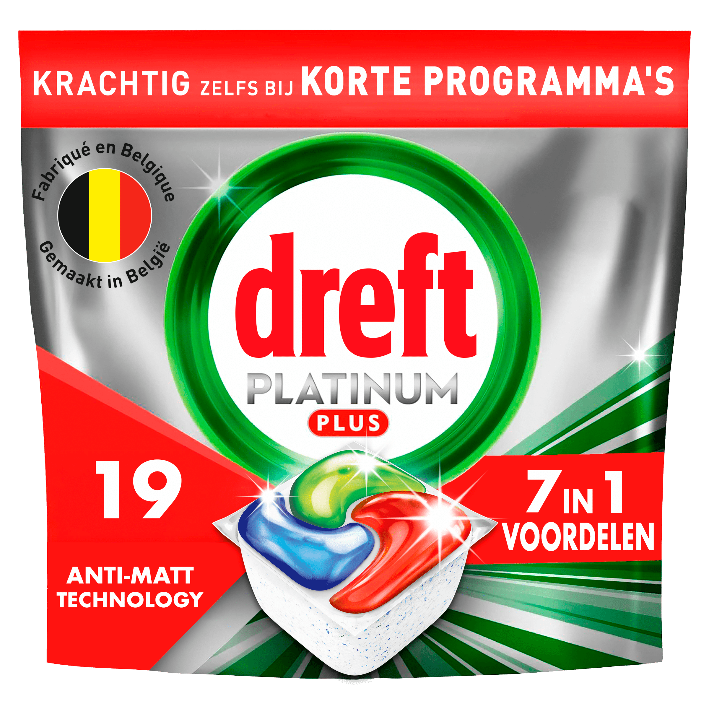 Dreft platinum plus vaatwascapsules original Per Stazak 19 st