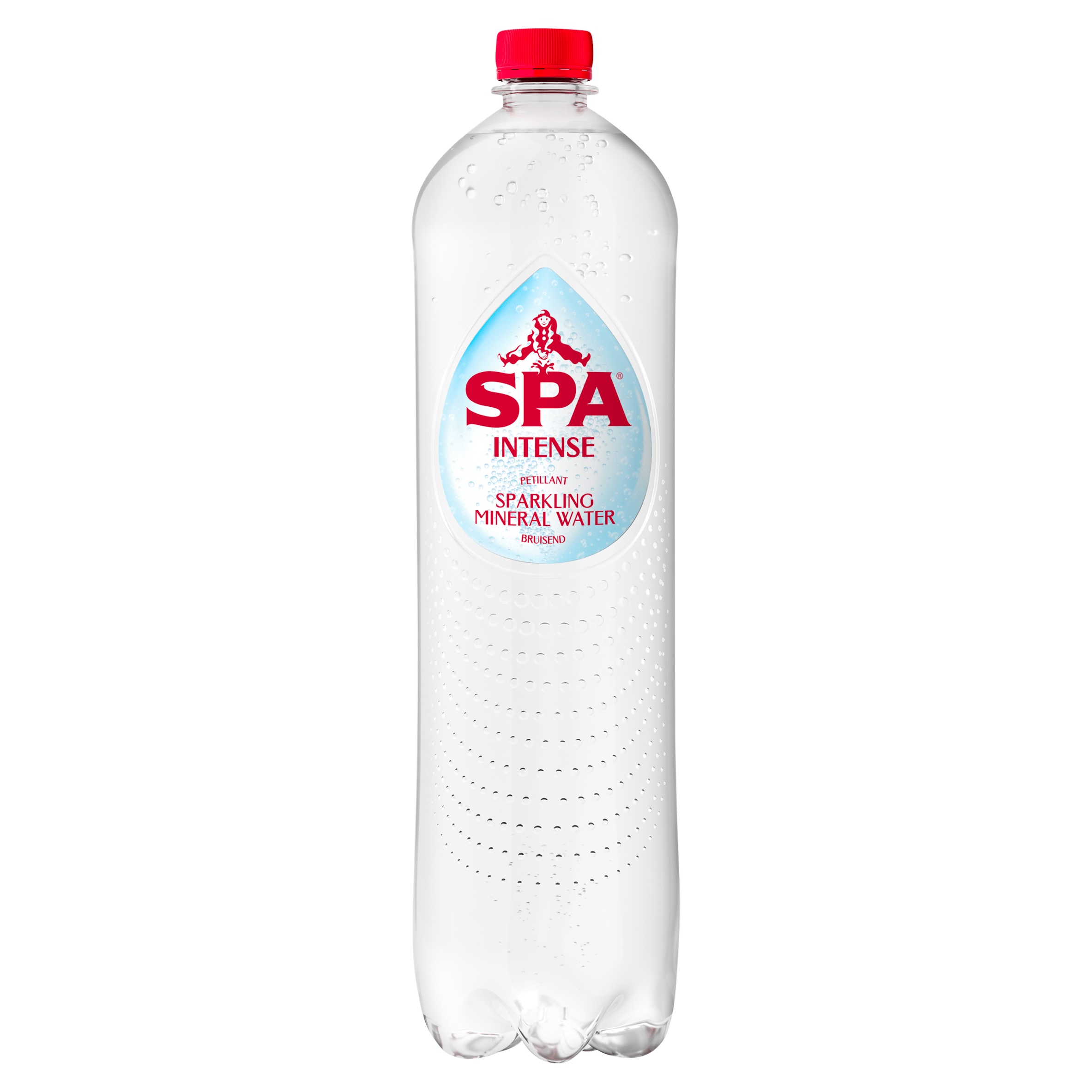 Spa Intense bruisend mineraalwater Per Fles 1500 ml