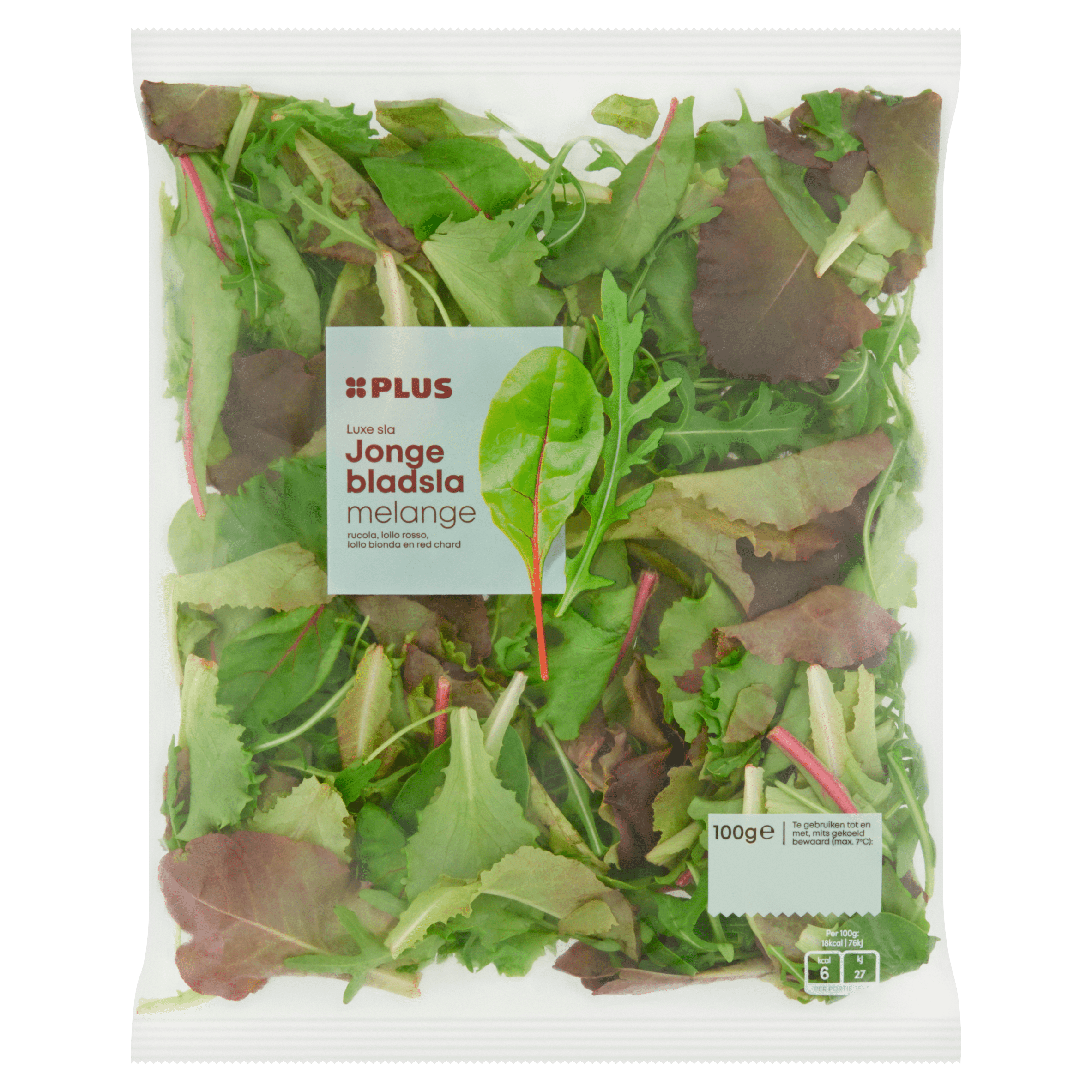 PLUS Luxe sla jonge bladslamelange Per Zak 100 g