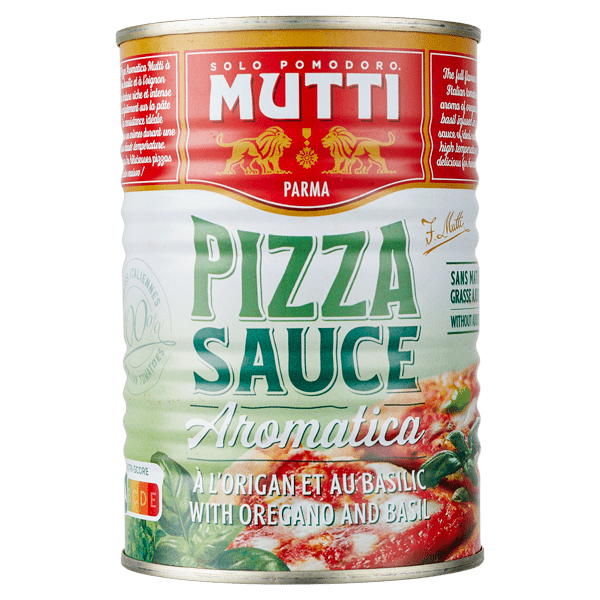 Mutti Pizzasaus Aromatizzata Per Blik 400 g