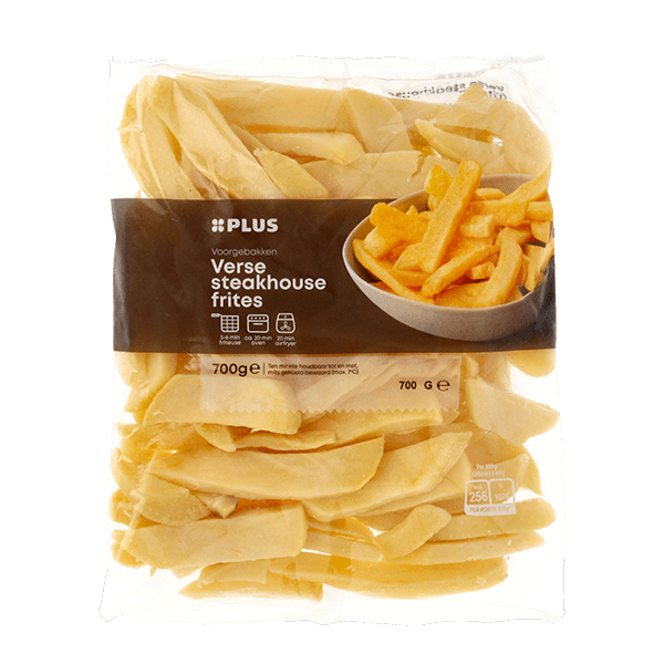 PLUS Verse steakhouse frites Per Zak 700 g