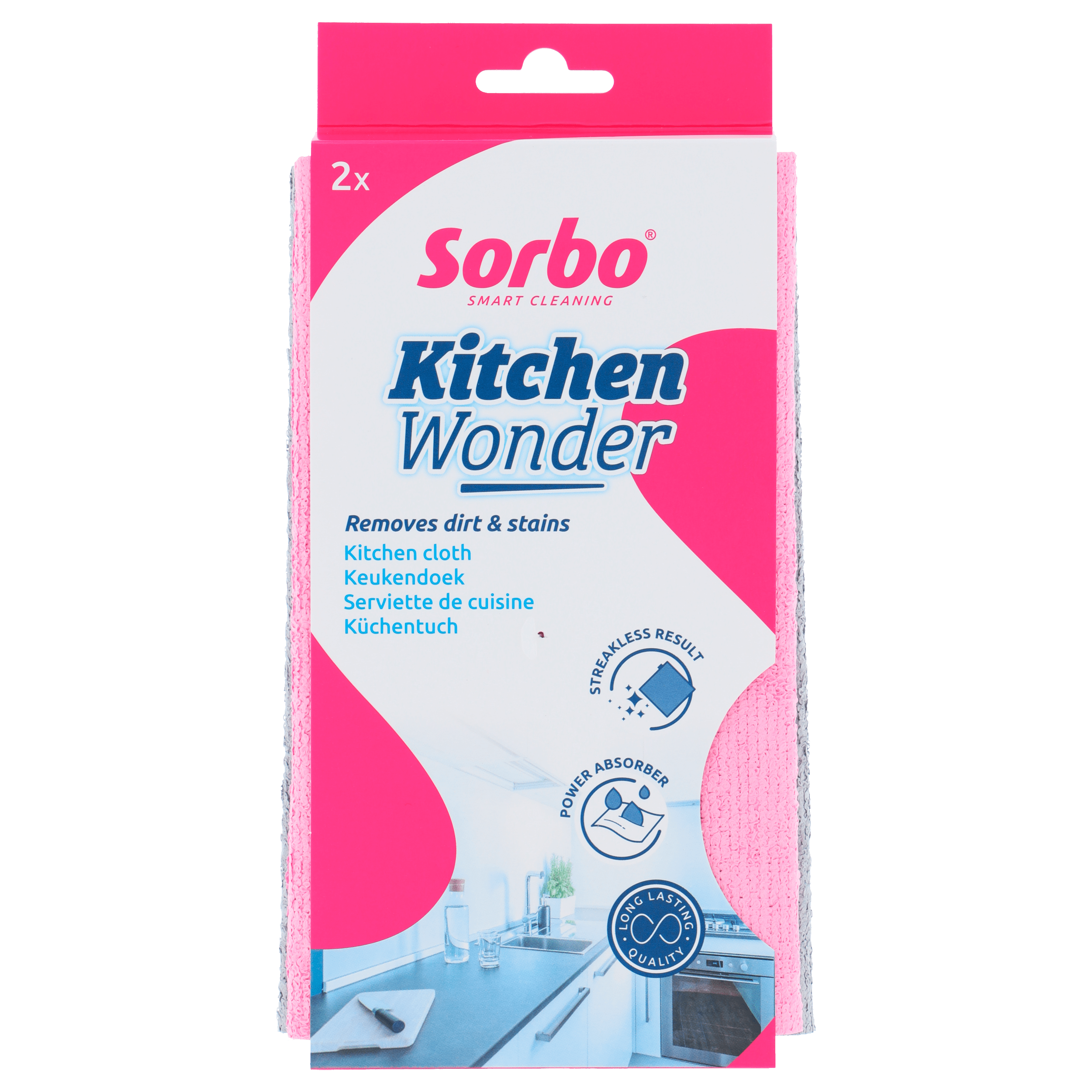 Sorbo Kitchen Wonder 32x38 Per Pak 2 st