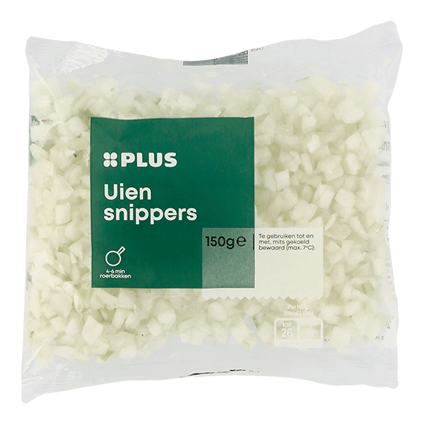 PLUS Uien snippers Per Zak 150 g