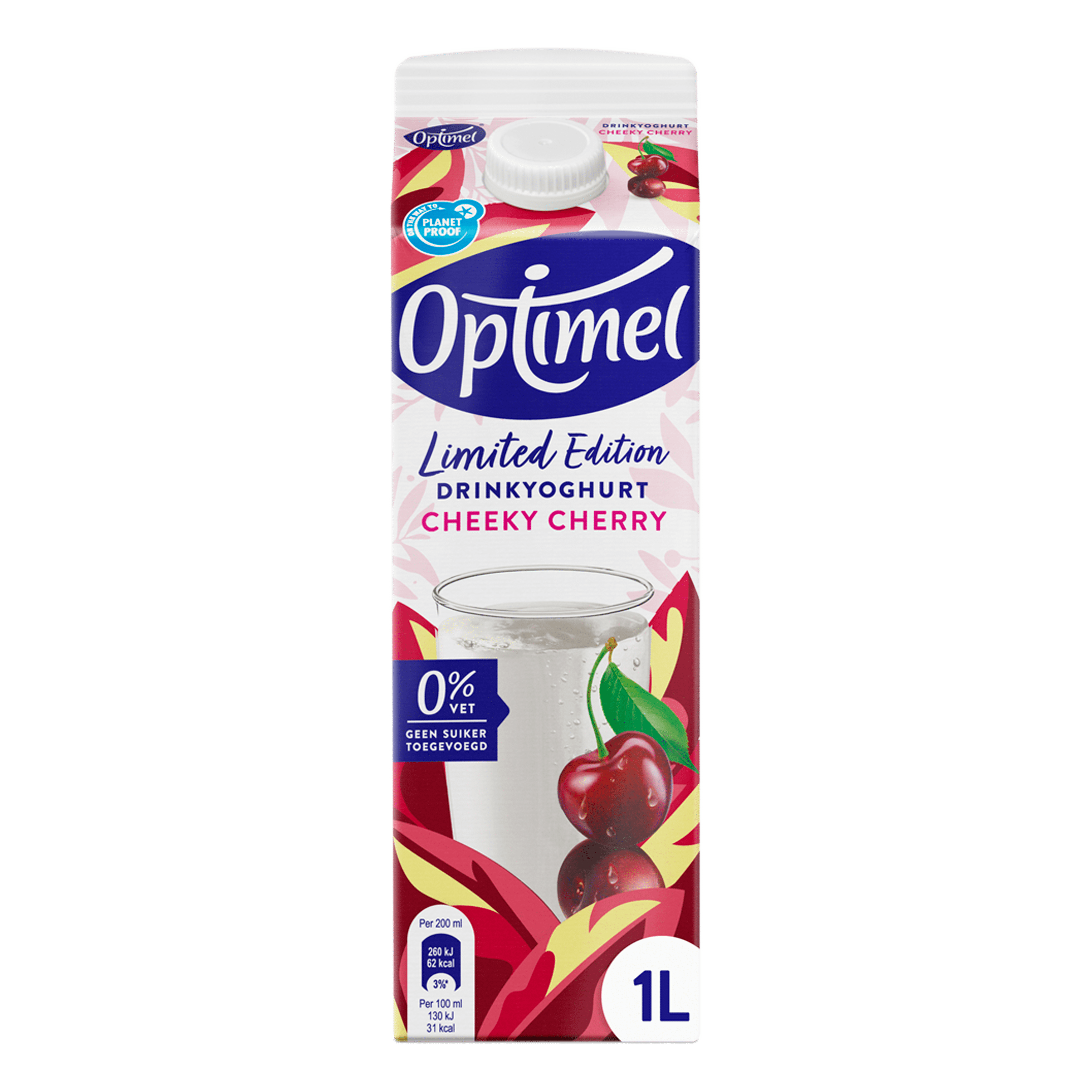 Optimel Drink Limited Edition 0% vet Per Pak 1000 ml