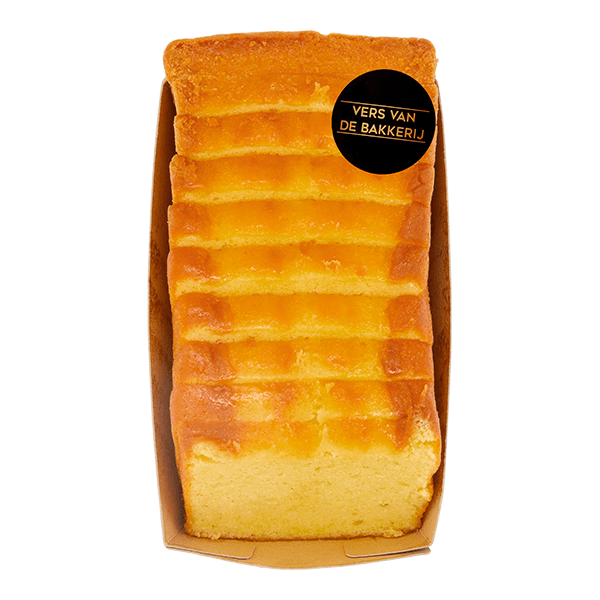 Neutraal Roombotercake gesneden Per Zak 400 g