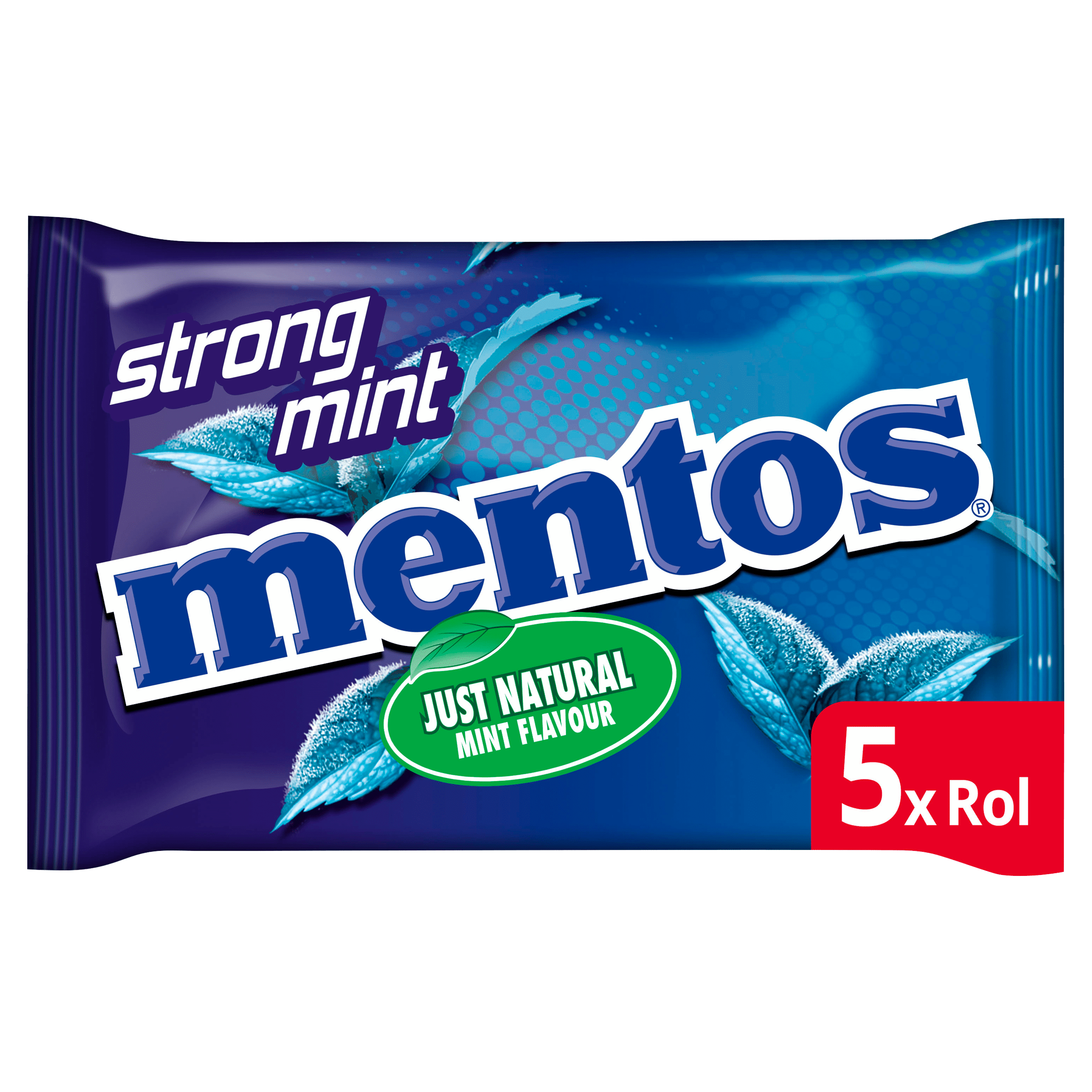 Mentos Strong Mint 5-pack Per Pak 187 g
